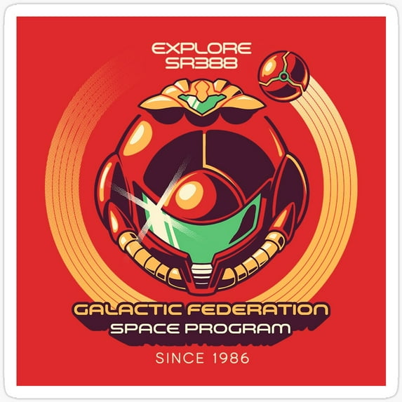 Galactic Federation Sticker Phone Decal Water Bottle Stickers Car ...