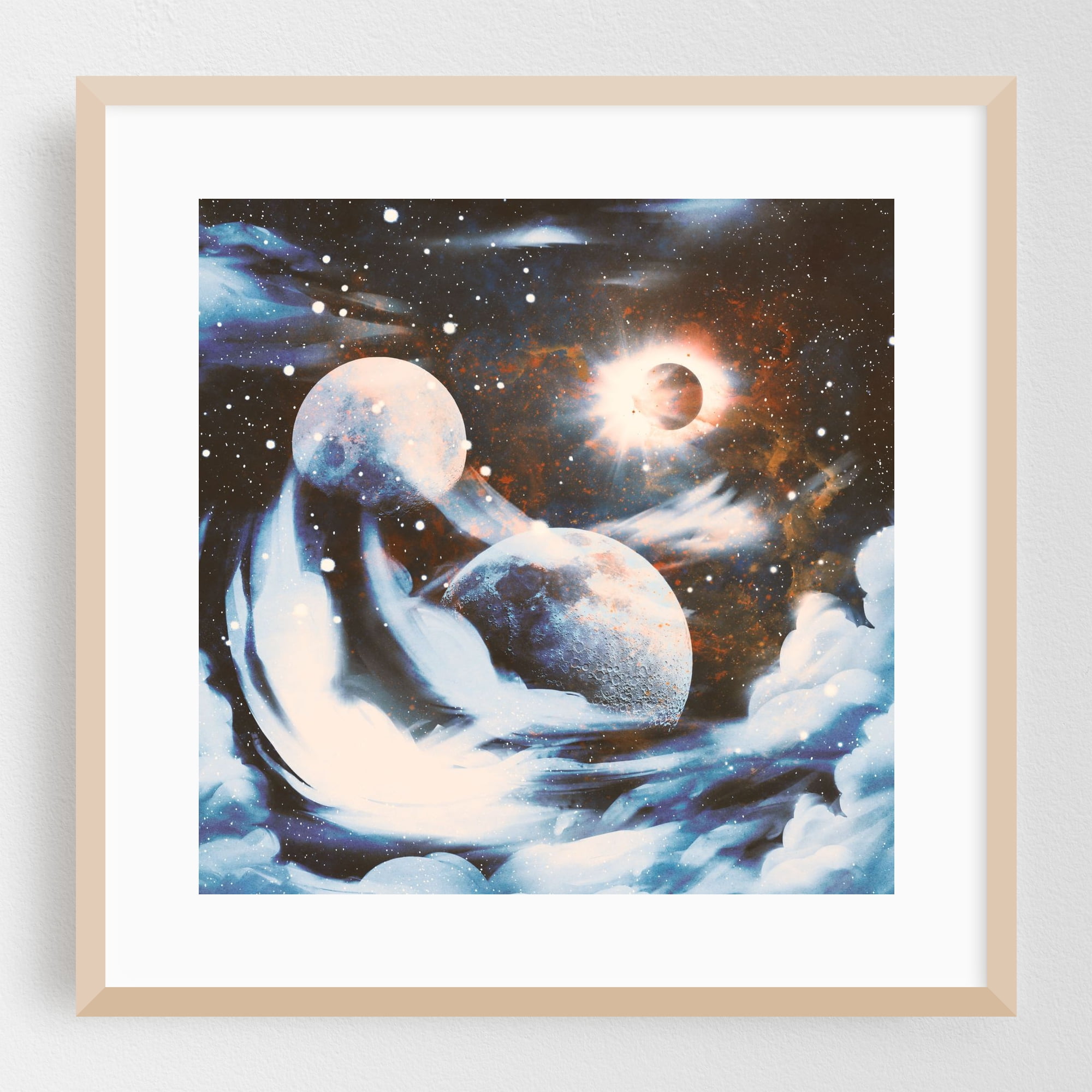 Galactic Orb Magic - Digital Art Space Cosmic Fantasy Surrealism ...