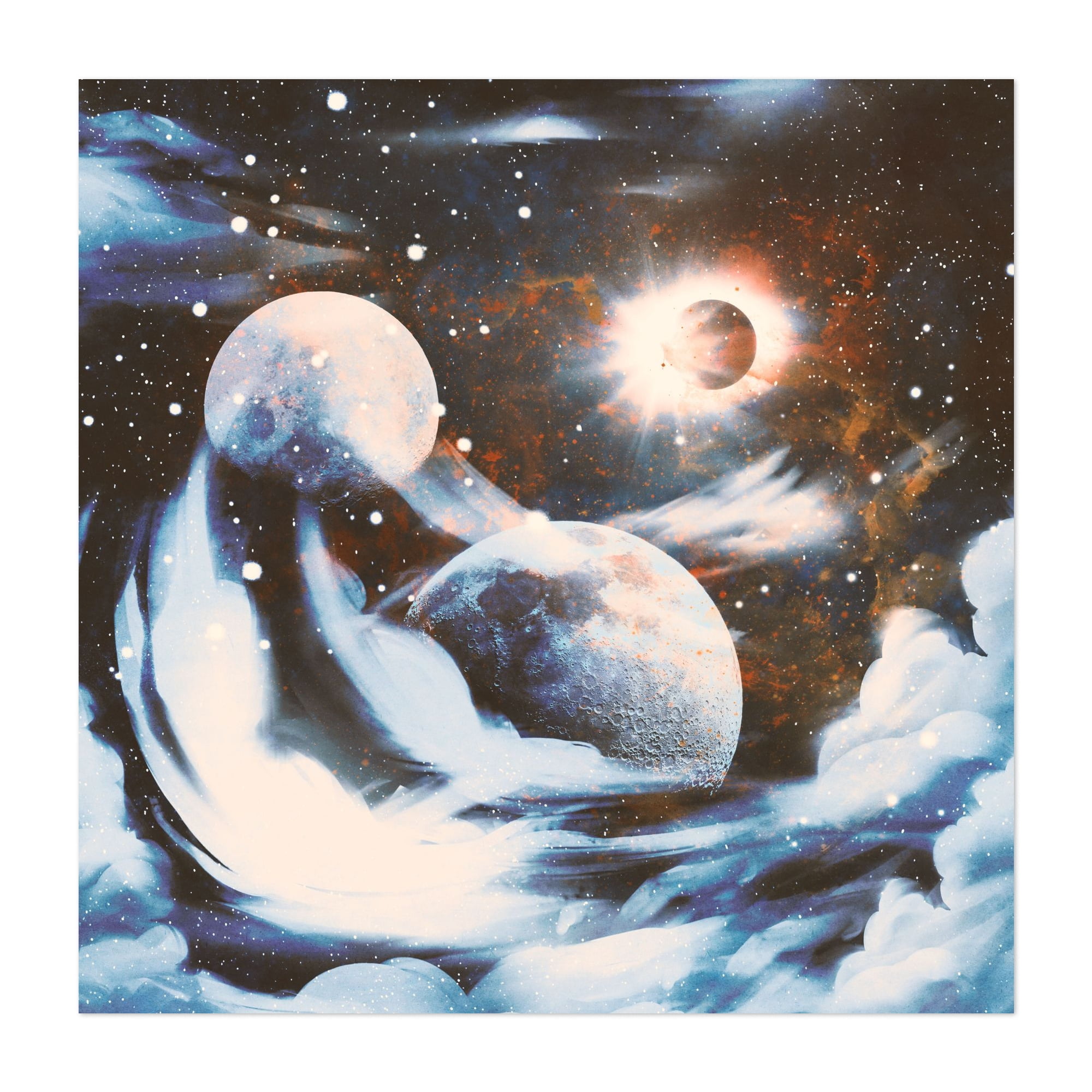 Galactic Orb Magic - Digital Art Space Cosmic Fantasy Surrealism ...