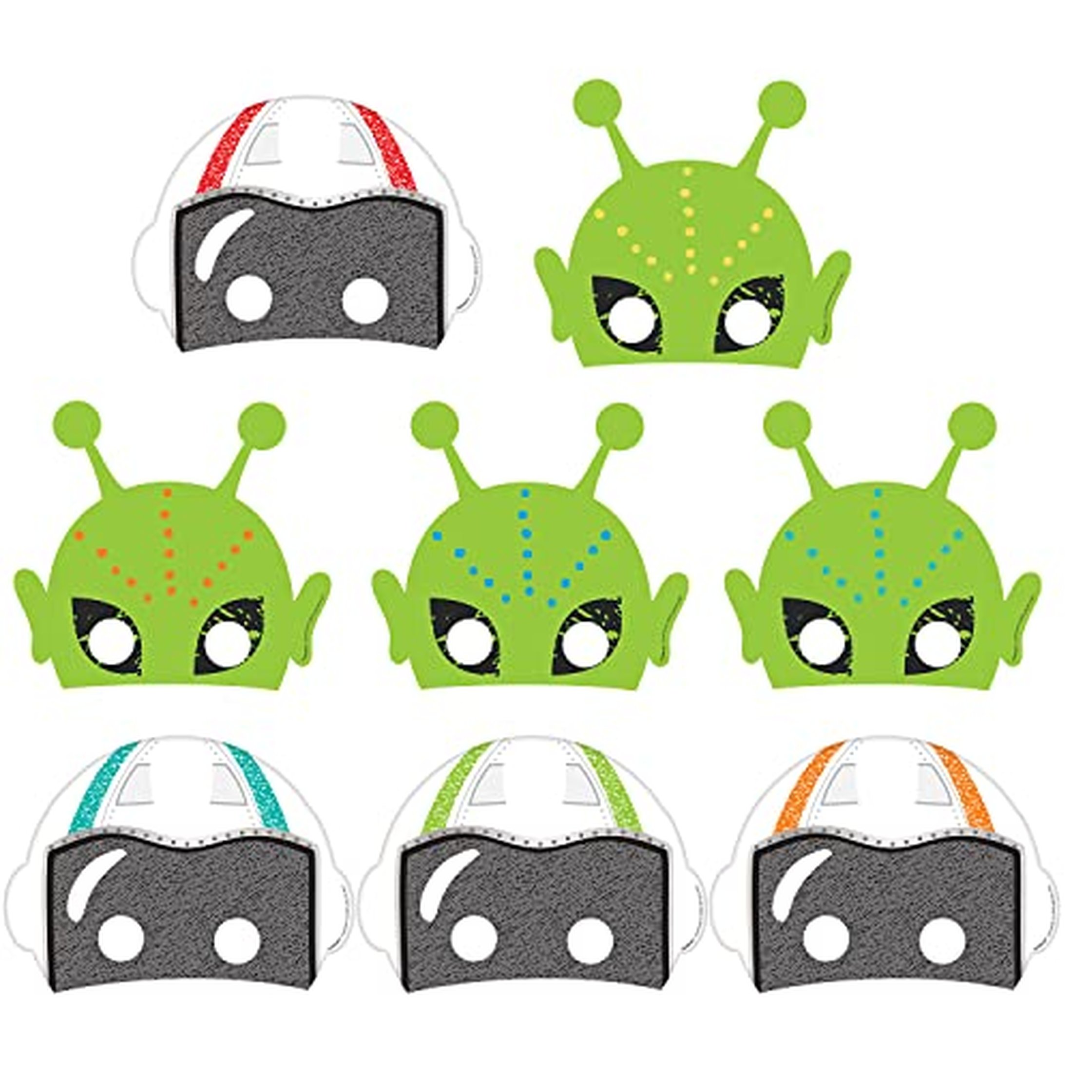 Galactic Party Paper Pack - Assorted Colors (8.6" x 9.7") - Set of 8 ...