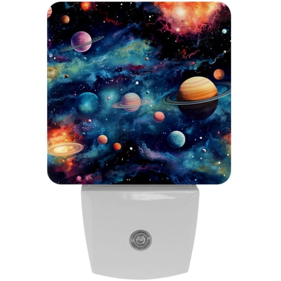 Galactic Planet LED Square Night Lights - Energy Efficient and Stylish ...