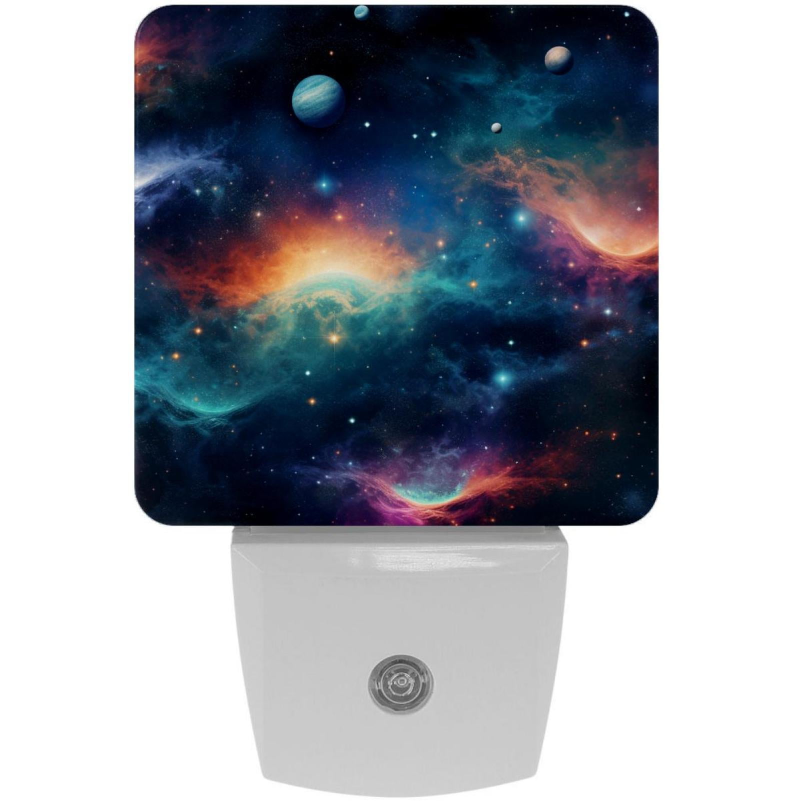 Galactic Planet LED Square Night Lights - Portable and Stylish for ...