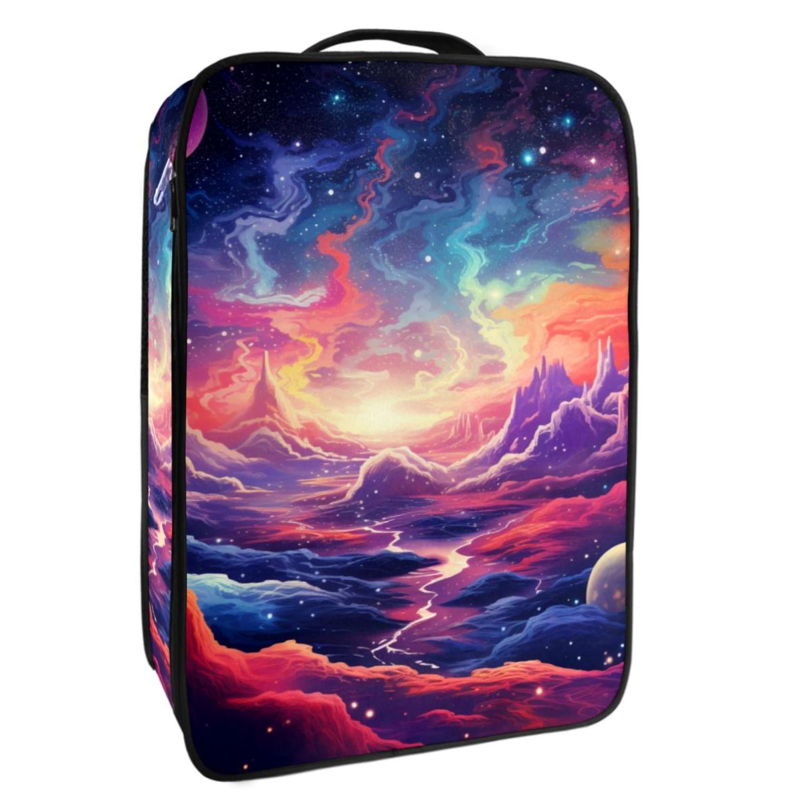 Galactic Planet Polyester Shoe Boxes Organizer Rack 23x31cm/9x12in ...