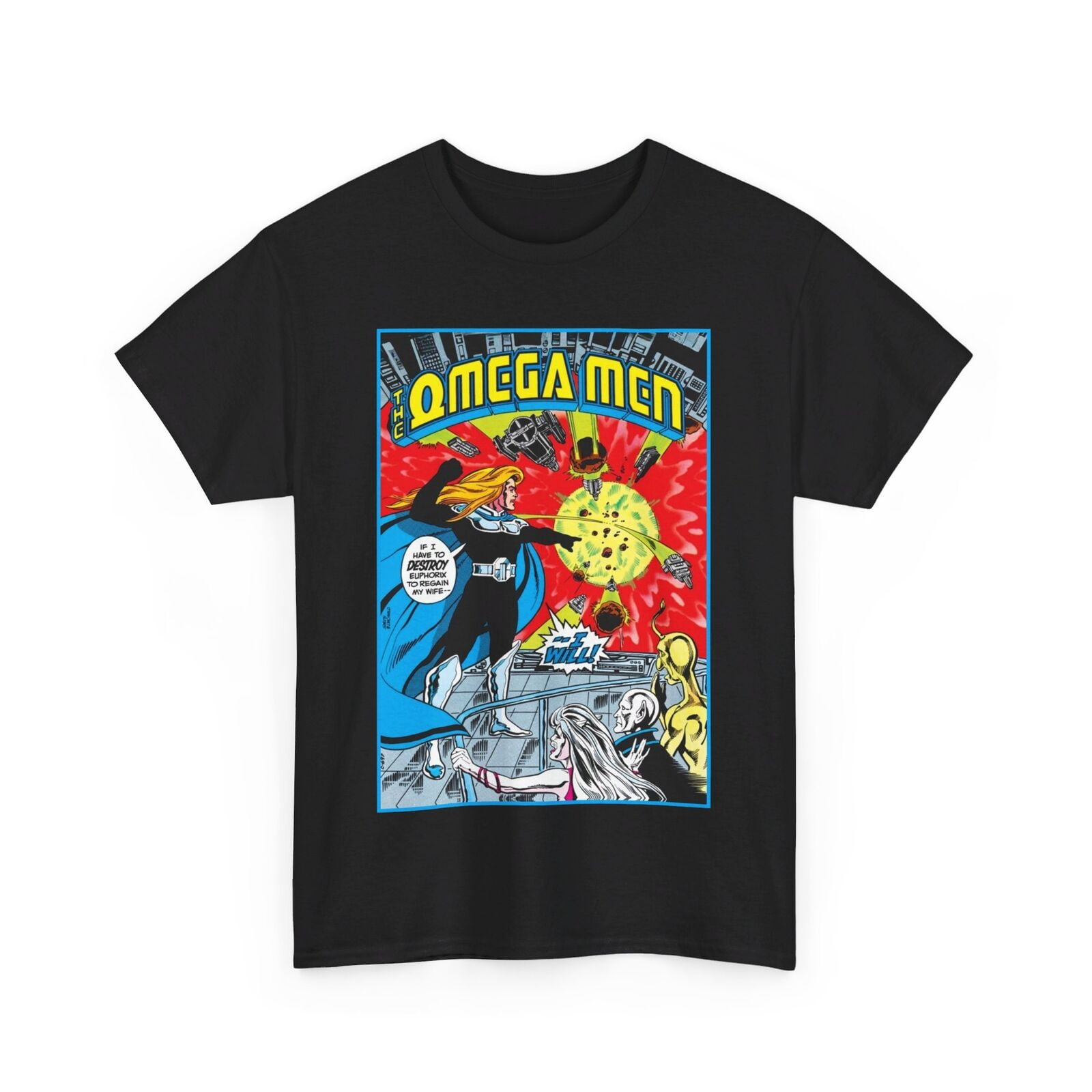 Galactic Rebel Force Shirt – 1980s Sci-Fi Comic Inspired Graphic Tee ...