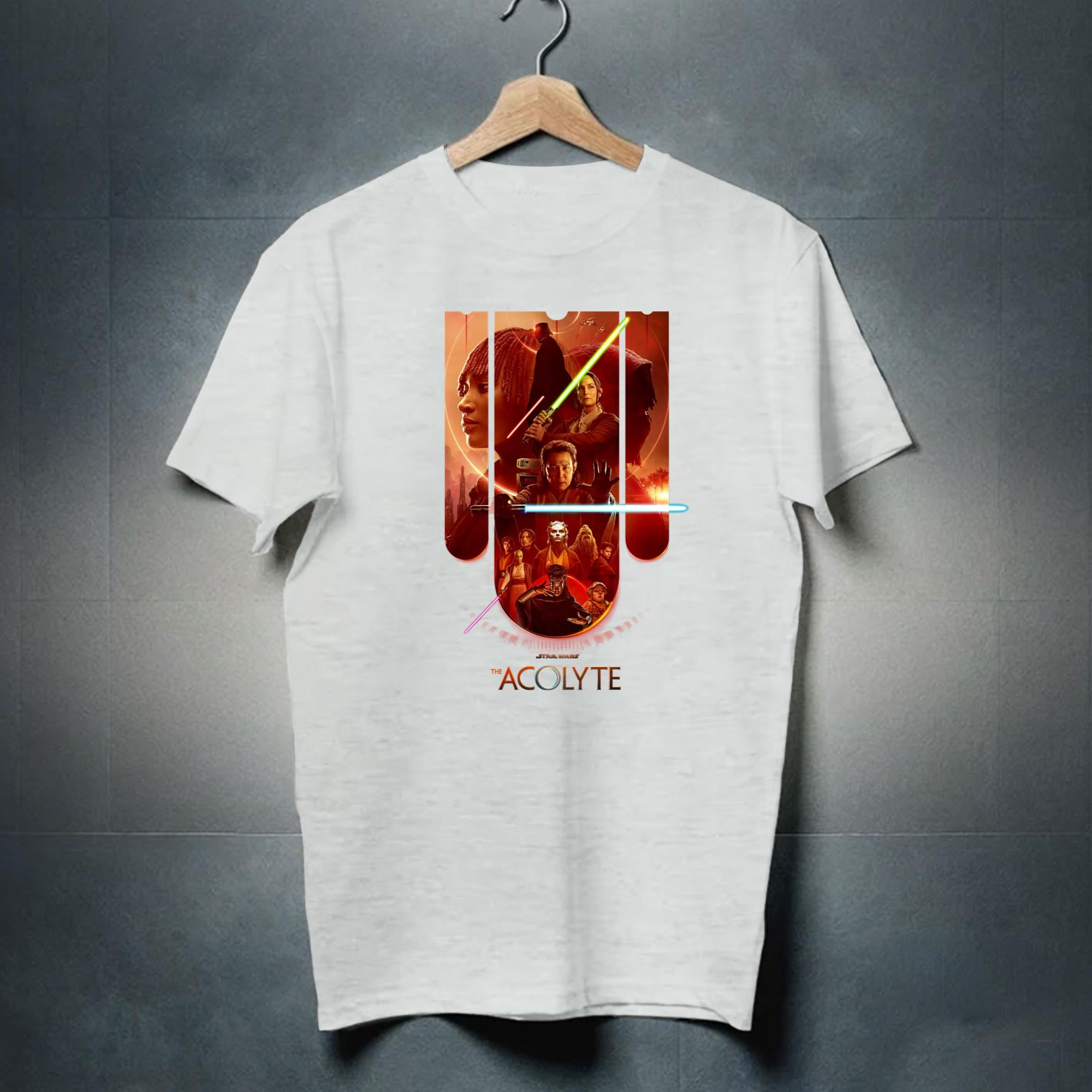 Galactic Saga Inspired Tee, Vintage Sci-Fi Warrior Graphic Shirt-TH2253 ...
