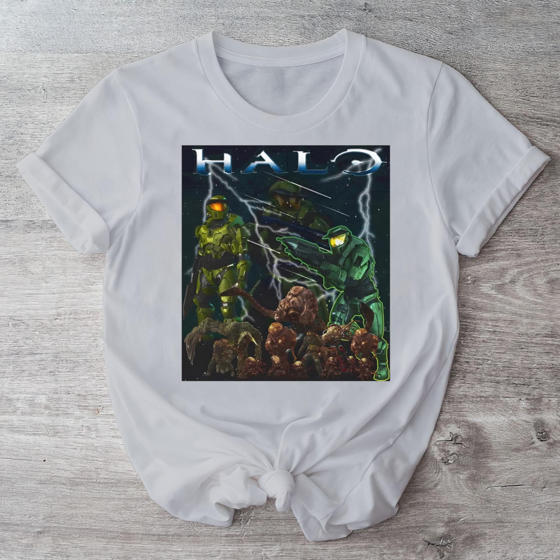 Galactic Soldier Battle Tribute Tee, Vintage FPS Warrior Game Graphic ...