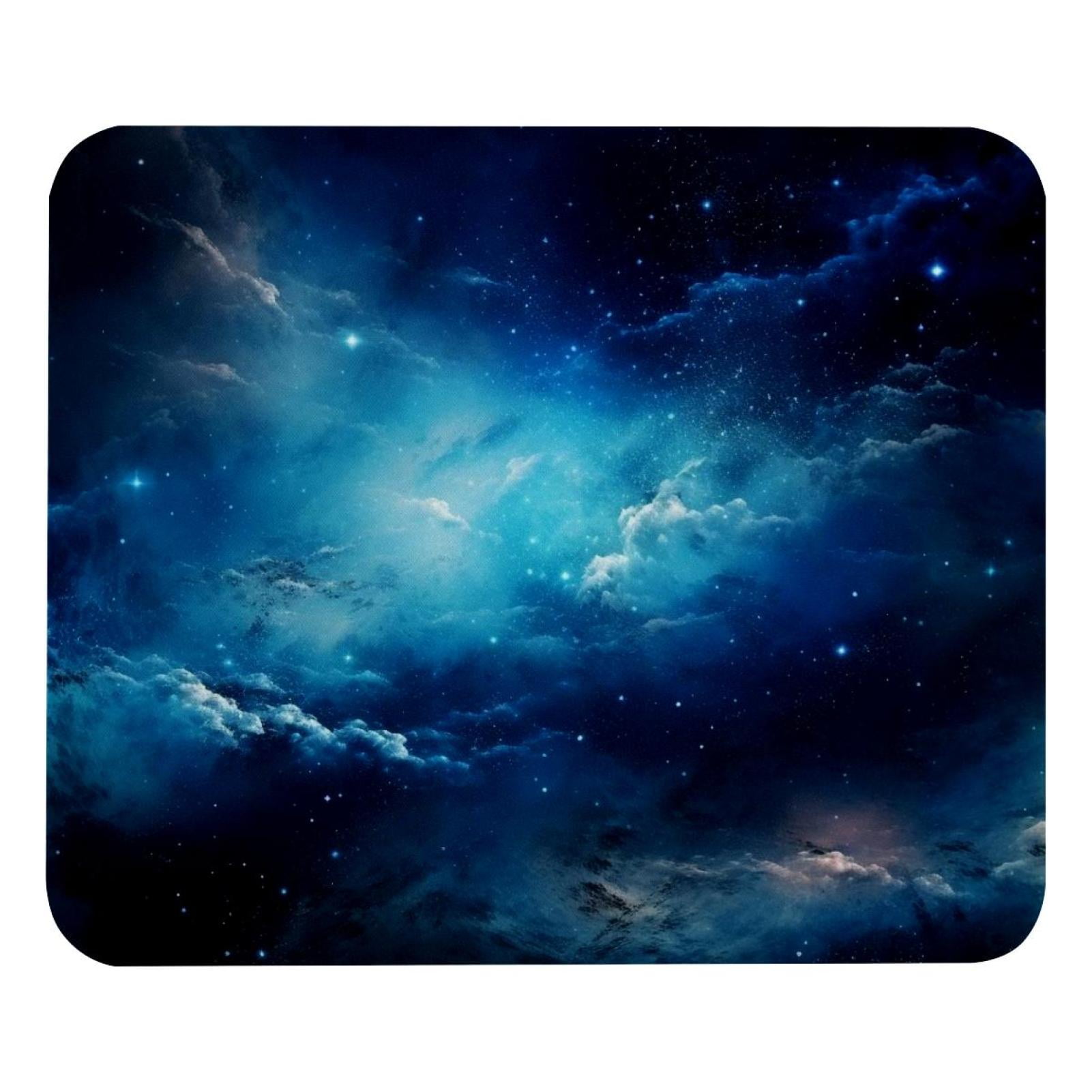 Galactic Space Square Desk Pad Mouse Mat Gaming Mousepad, 8.3x9.8 Inch ...