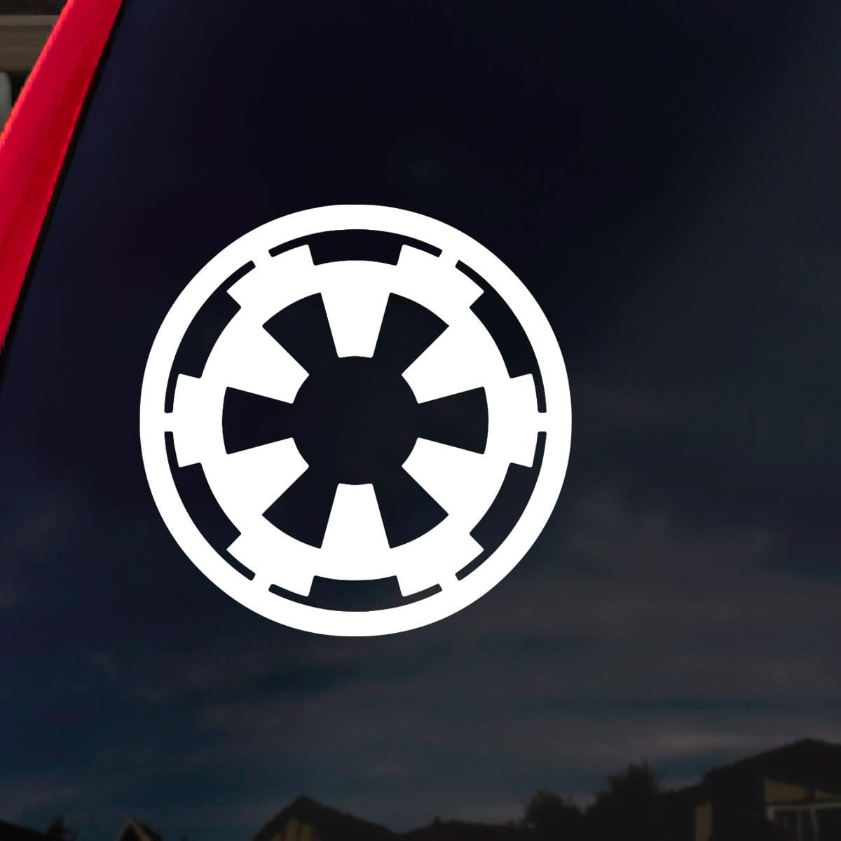 Galactic Symbol for The Empire Car Window Vinyl Decal Sticker 4" Wide ...