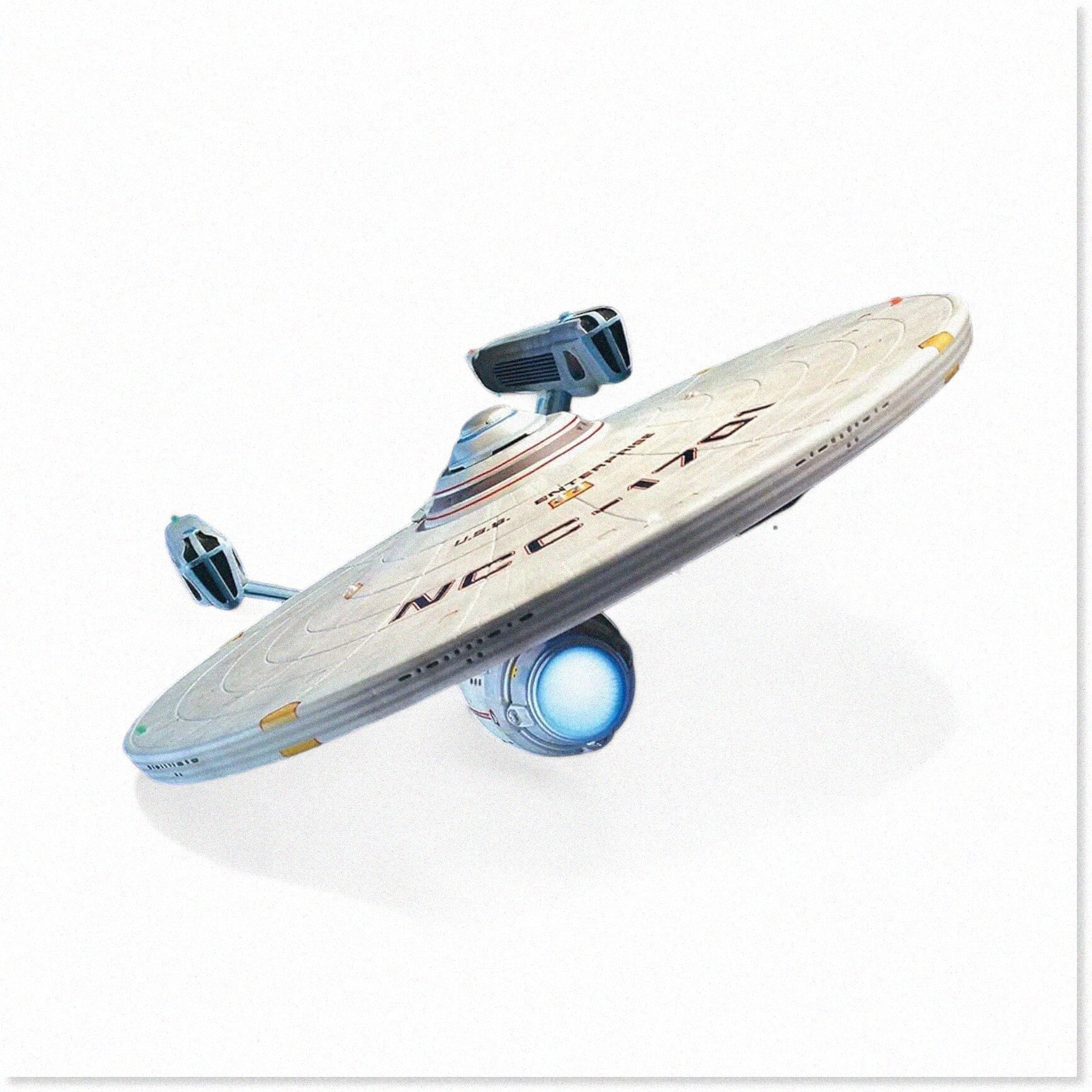 Galactic Voyager: Star Trek U.S.S. Enterprise Refit Model Kit - Embark ...