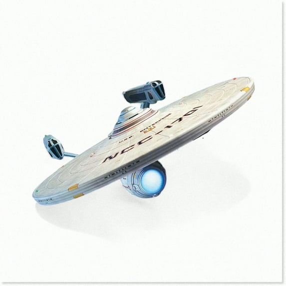 Galactic Voyager: Star Trek U.S.S. Enterprise Refit Model Kit - Embark ...