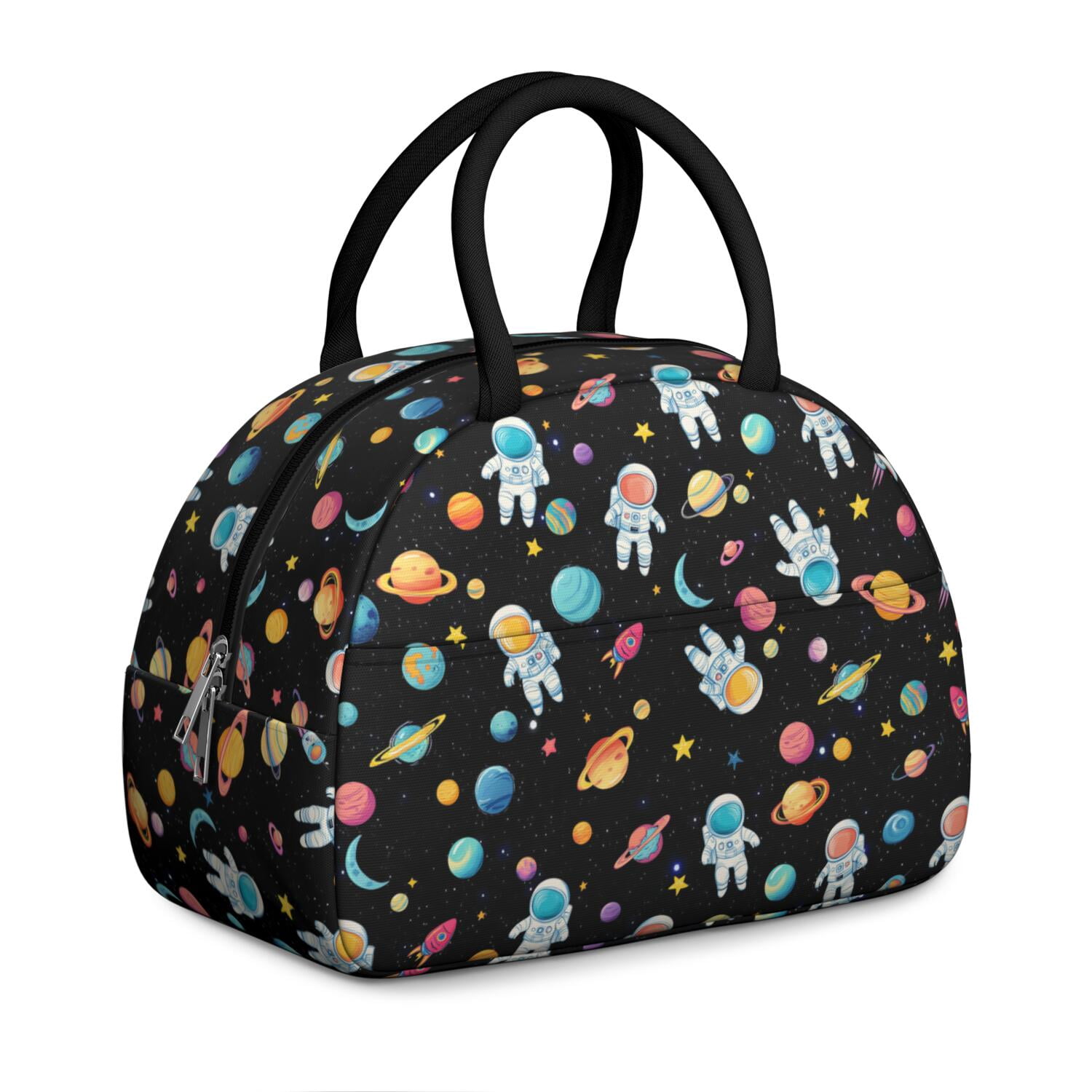 Galactic Warrior Lunch Box - Sci-Fi Battle Scene Print, Leakproof ...