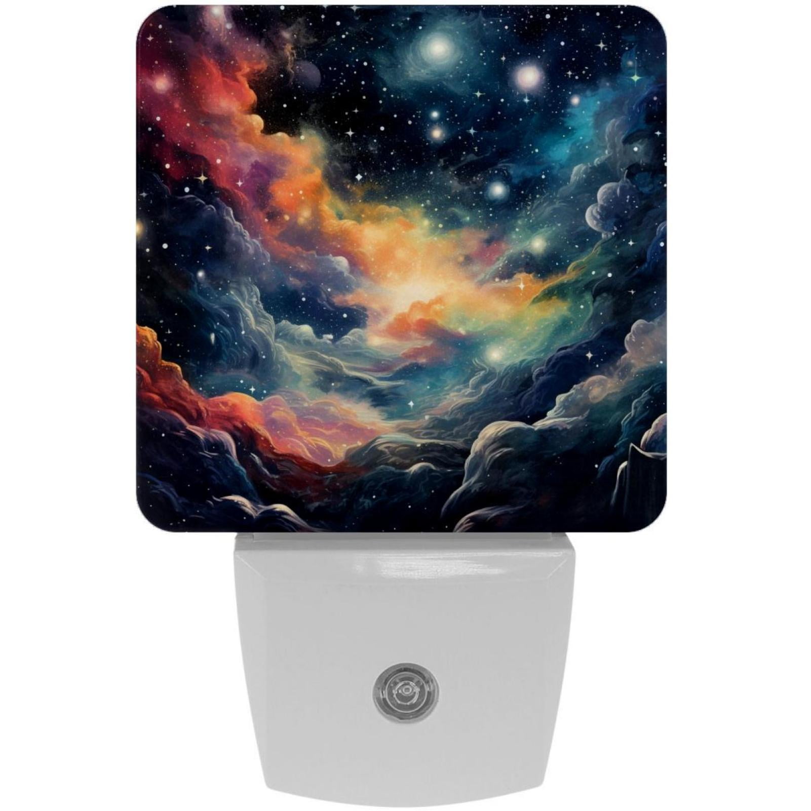 Galactic space LED Square Night Light - Compact and Energy Efficient ...