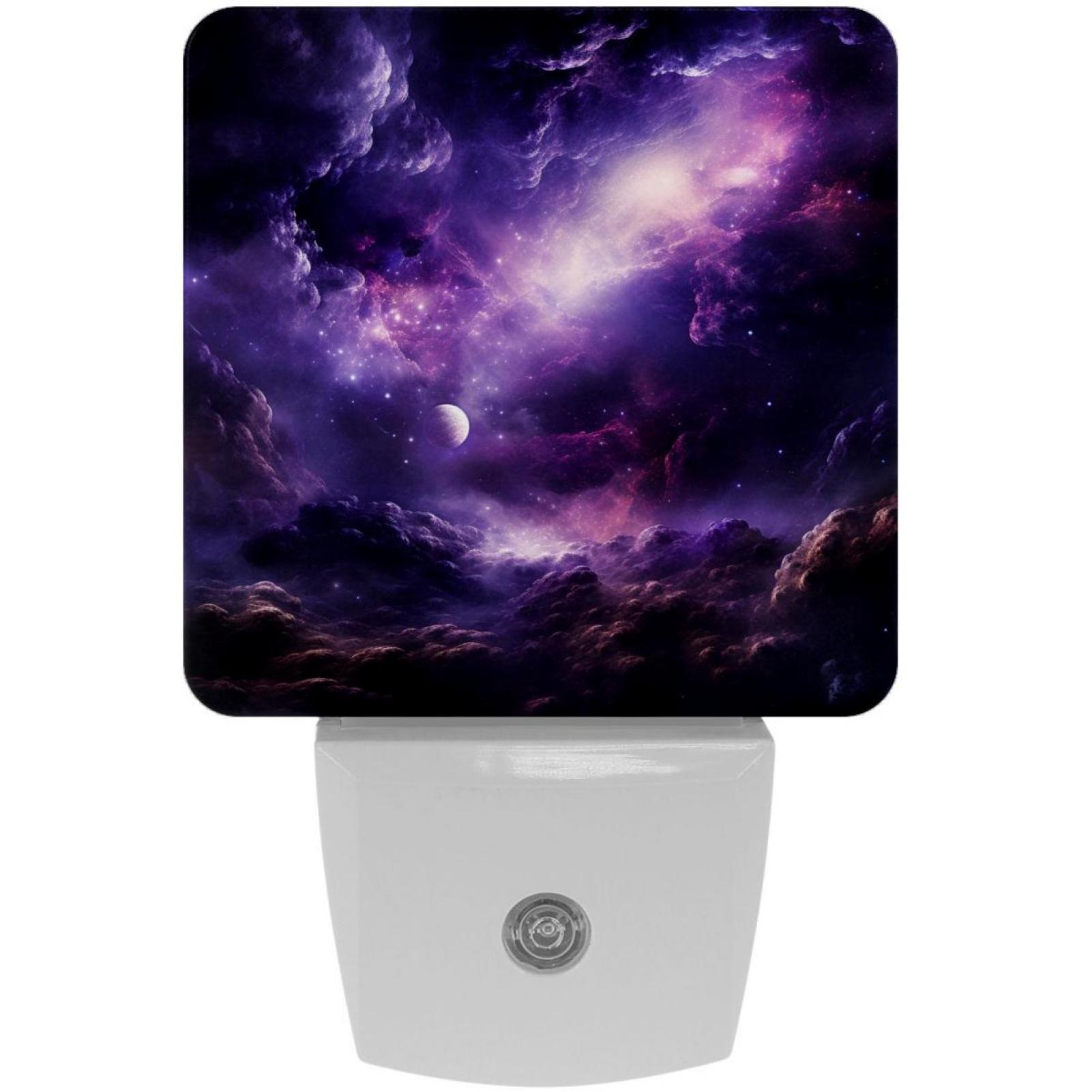 Galactic space LED Square Night Lights - Bedside Lighting Solution for ...