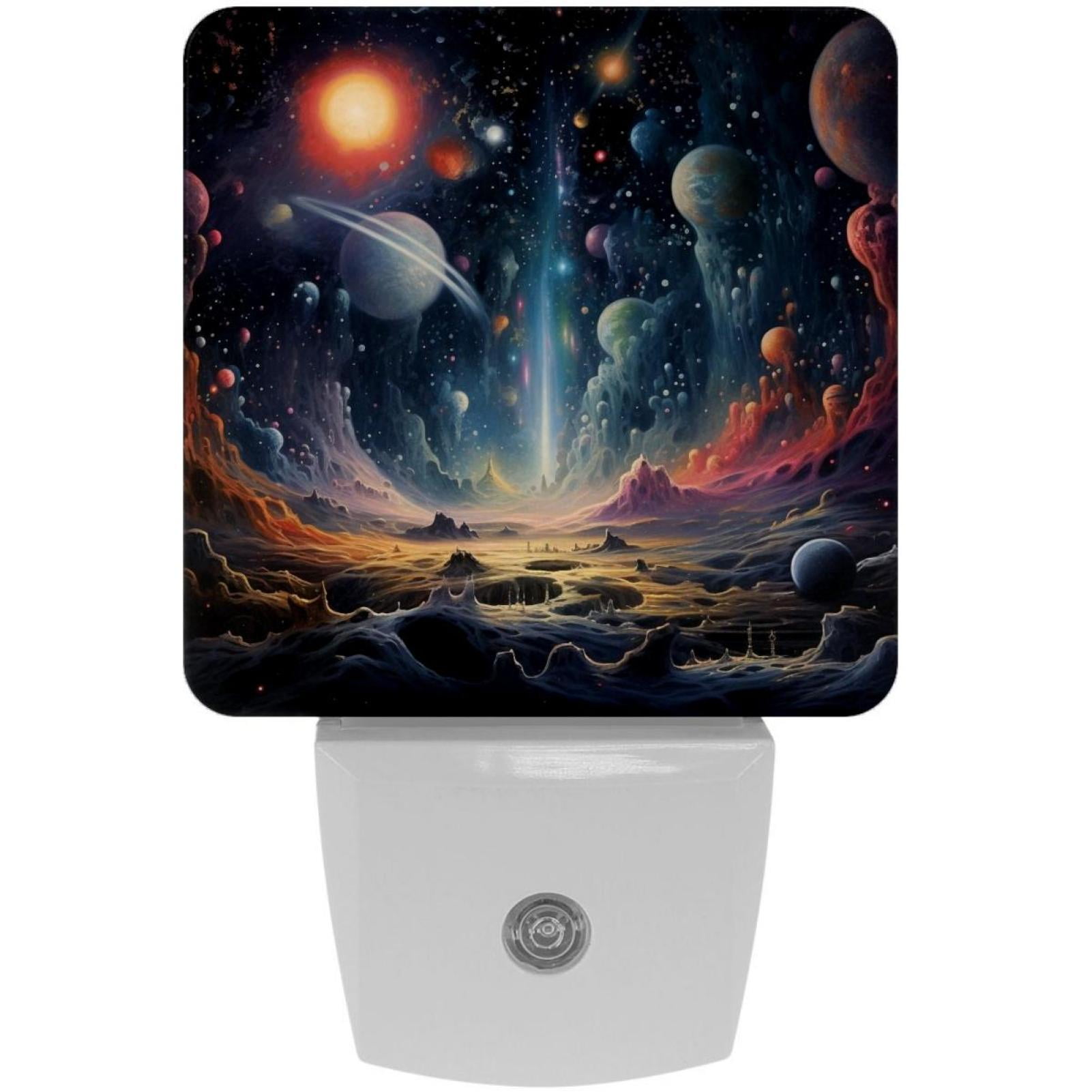 Galactic space LED Square Night Lights for a Bright and Stylish ... Galactic space LED Square Night Lights for a Bright and Stylish ...