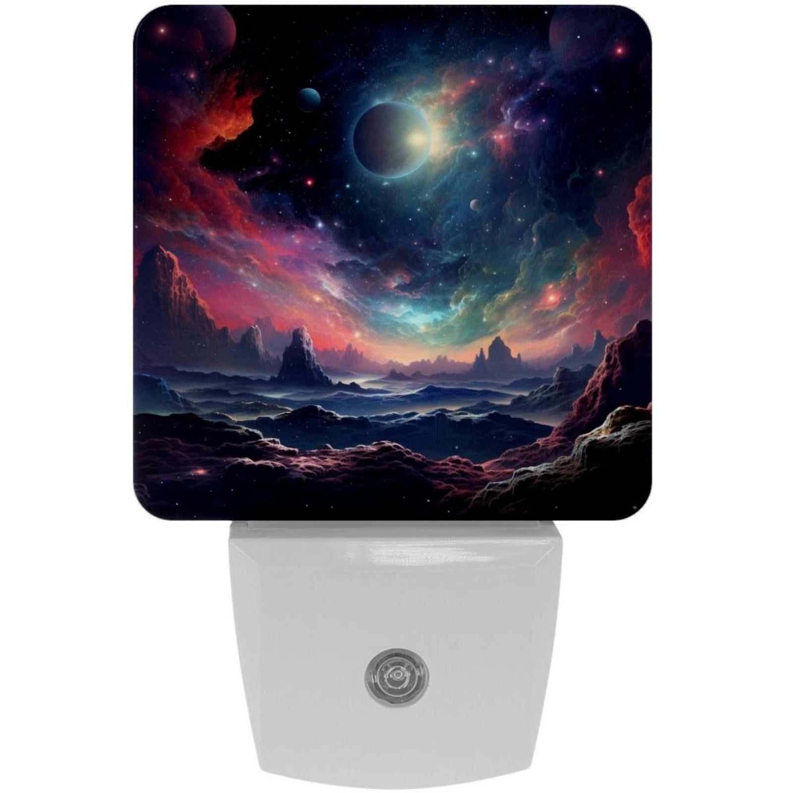 Galactic space LED Square Night Lights - Compact and Multifunctional ... Galactic space LED Square Night Lights - Compact and Multifunctional ...