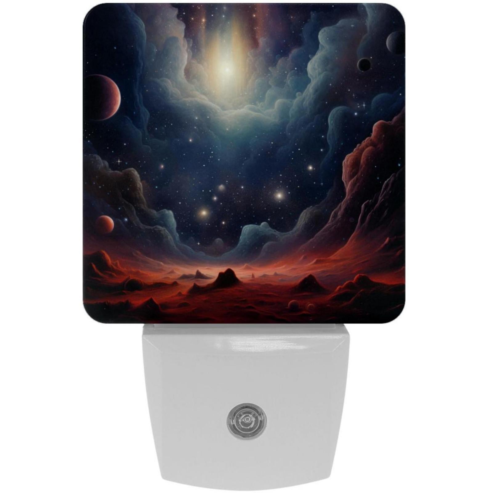 Galactic space LED Square Night Lights - Energy Efficient & Elegant ... Galactic space LED Square Night Lights - Energy Efficient & Elegant ...