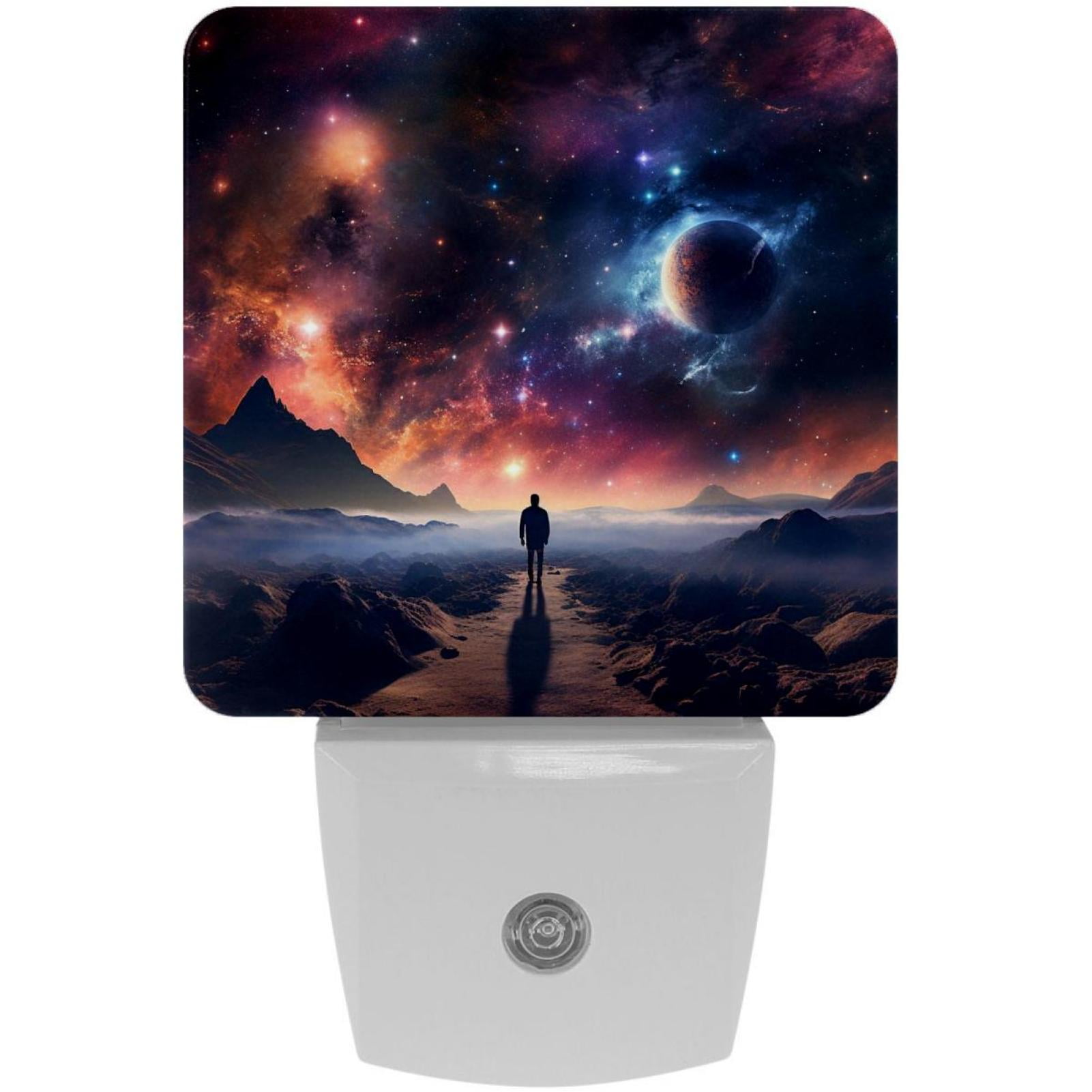 Galactic space LED Square Night Lights - Energy Efficient & Elegant ...