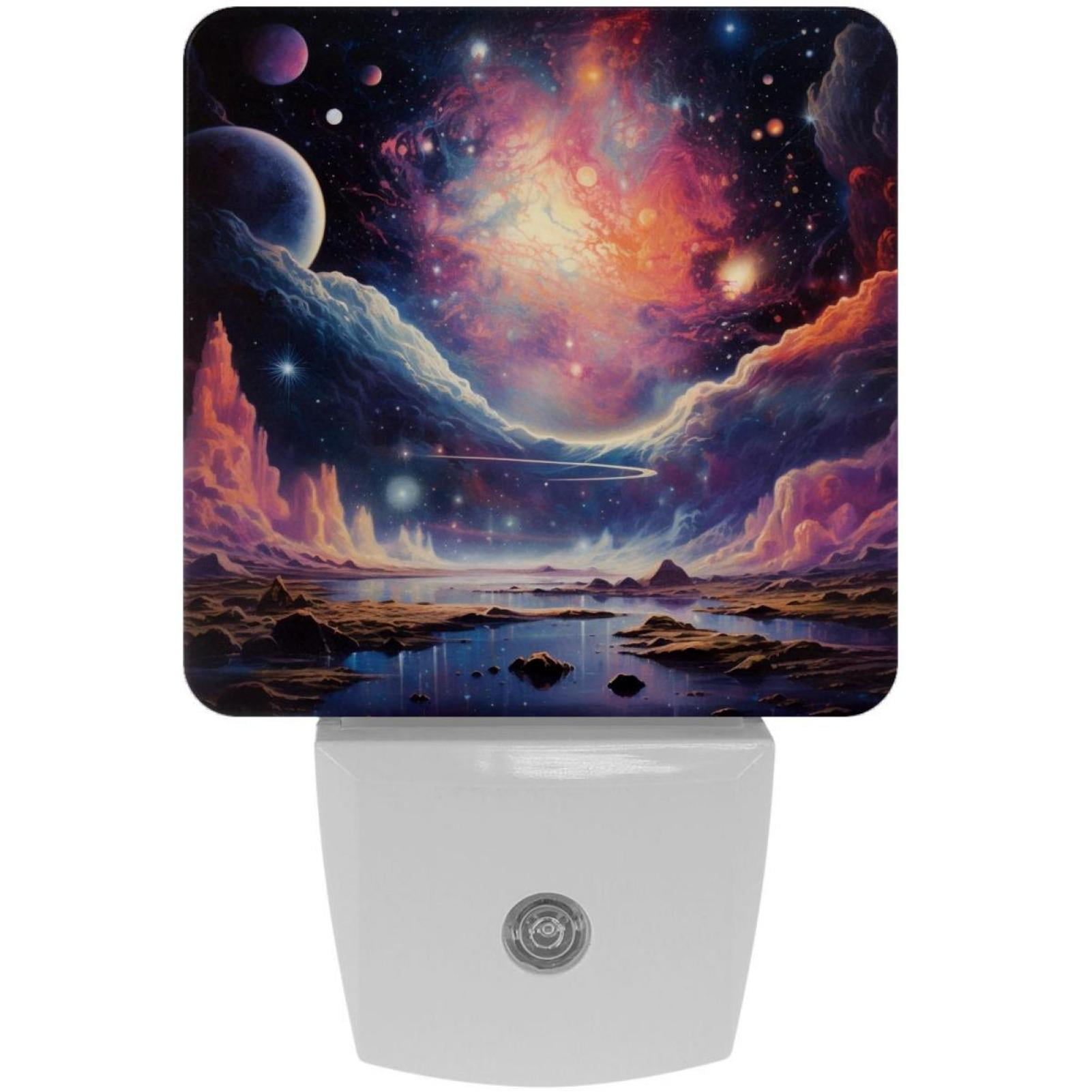 Galactic space LED Square Night Lights - Energy Efficient & Elegant ...