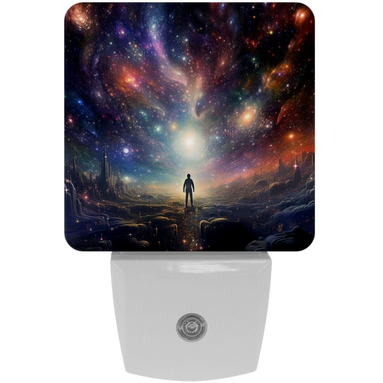 Galactic space LED Square Night Lights - Energy Efficient and Stylish ...