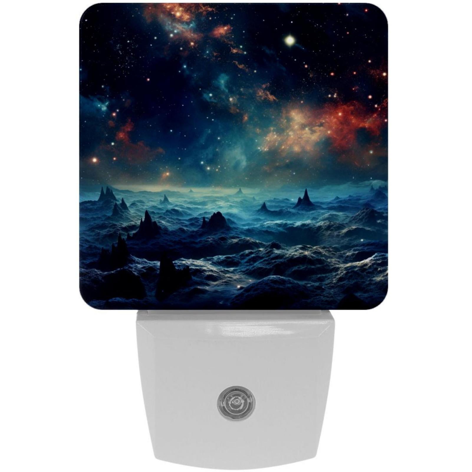 Galactic space LED Square Night Lights: Energy-Efficient and Stylish ...