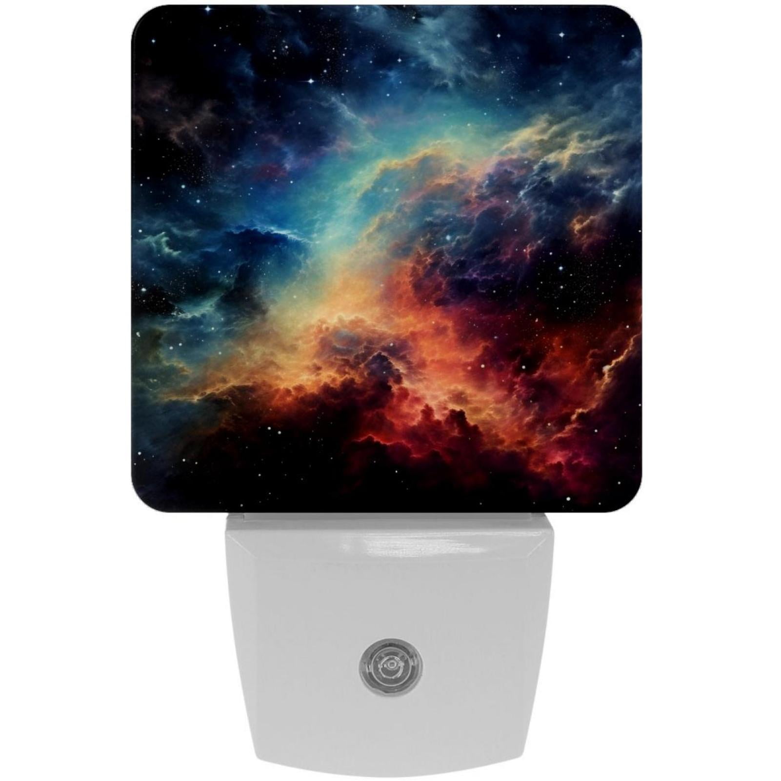 Galactic space LED Square Night Lights - Modern Design, Energy ...
