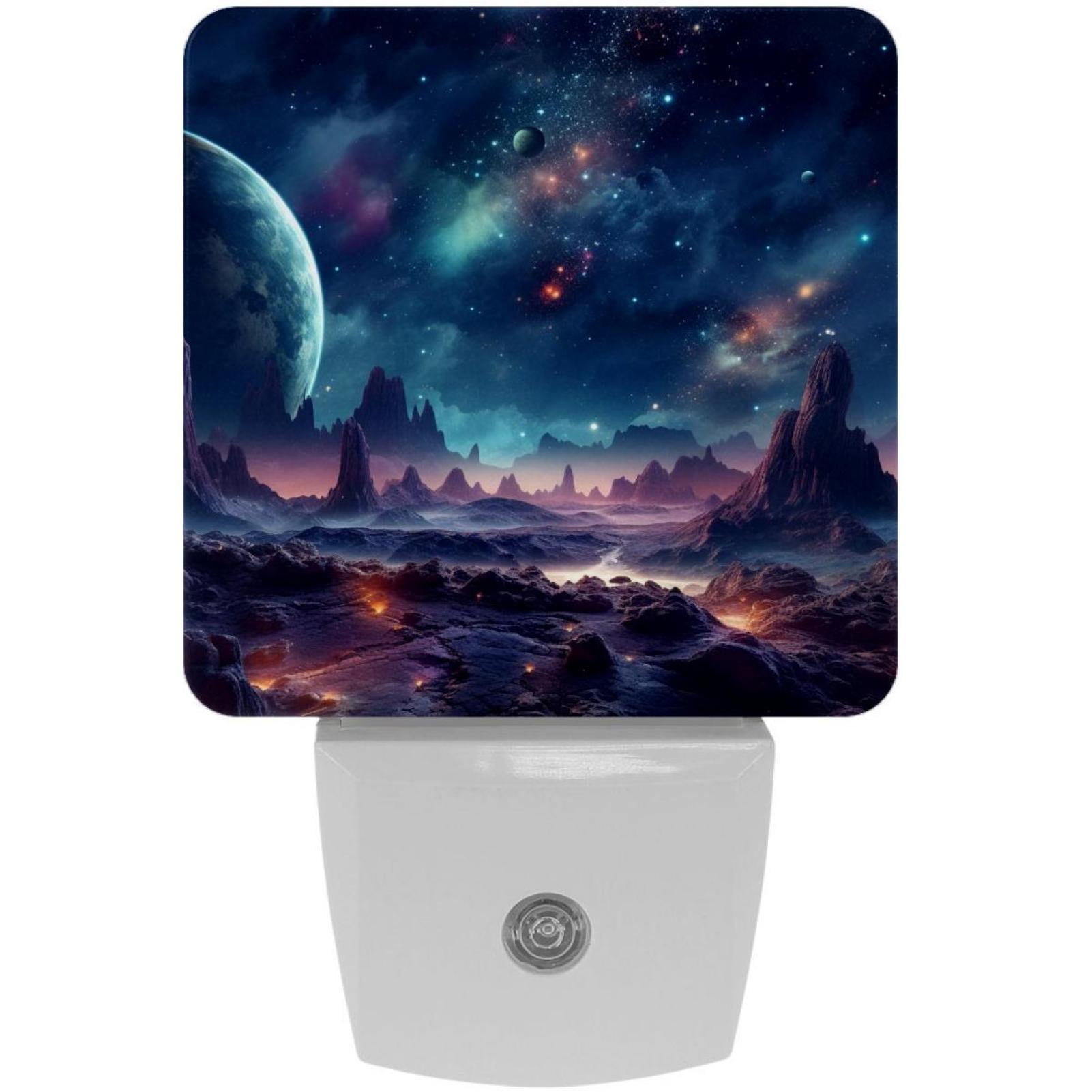 Galactic space LED Square Night Lights - Stylish and Functional ...