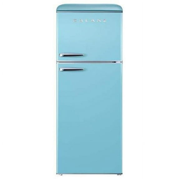 Galanz Full Size Modern Freezer Fridge, GLR10TBEEFR 10 CF Top Mount ...