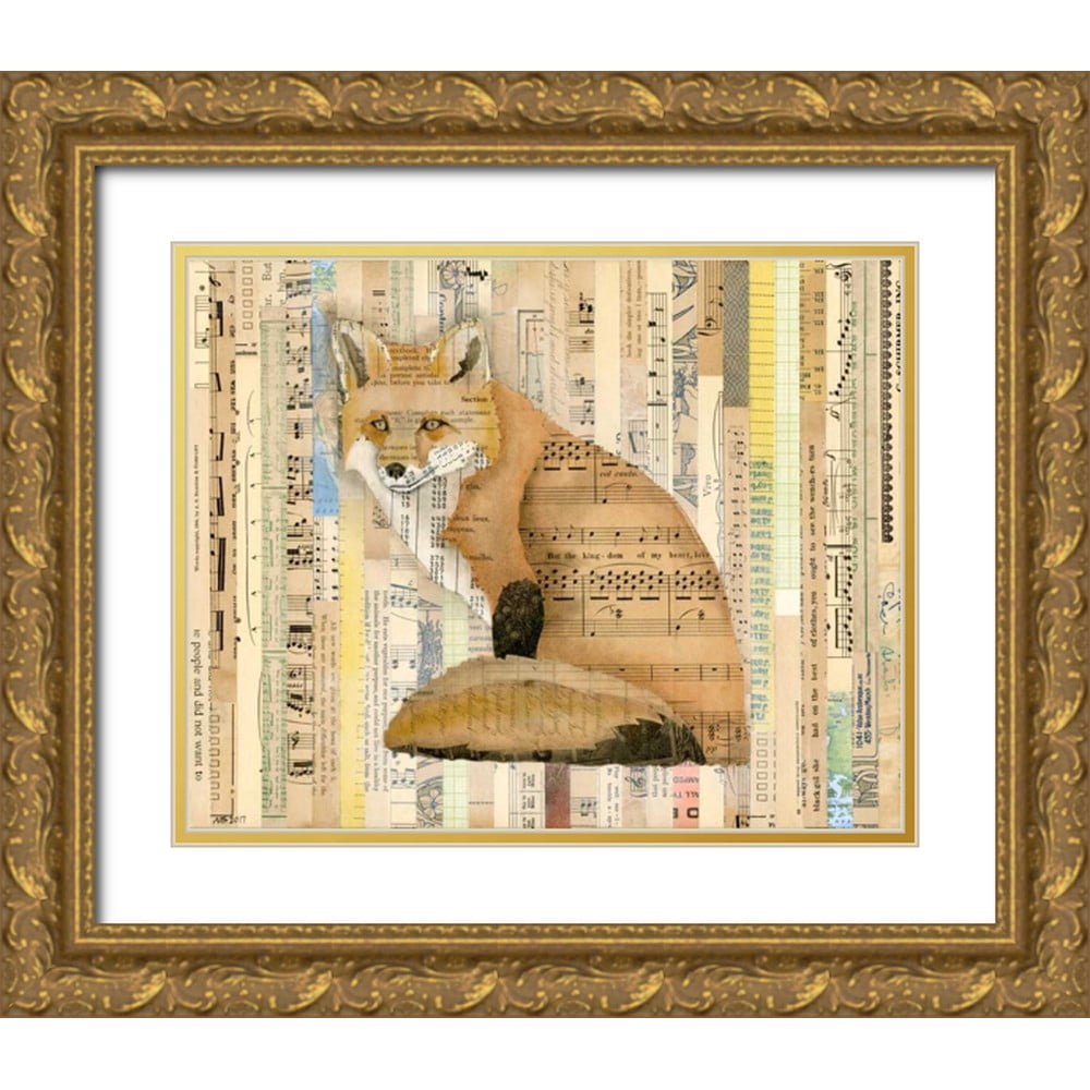 Galapon, Nikki 14x12 Gold Ornate Wood Framed with Double Matting Museum ...
