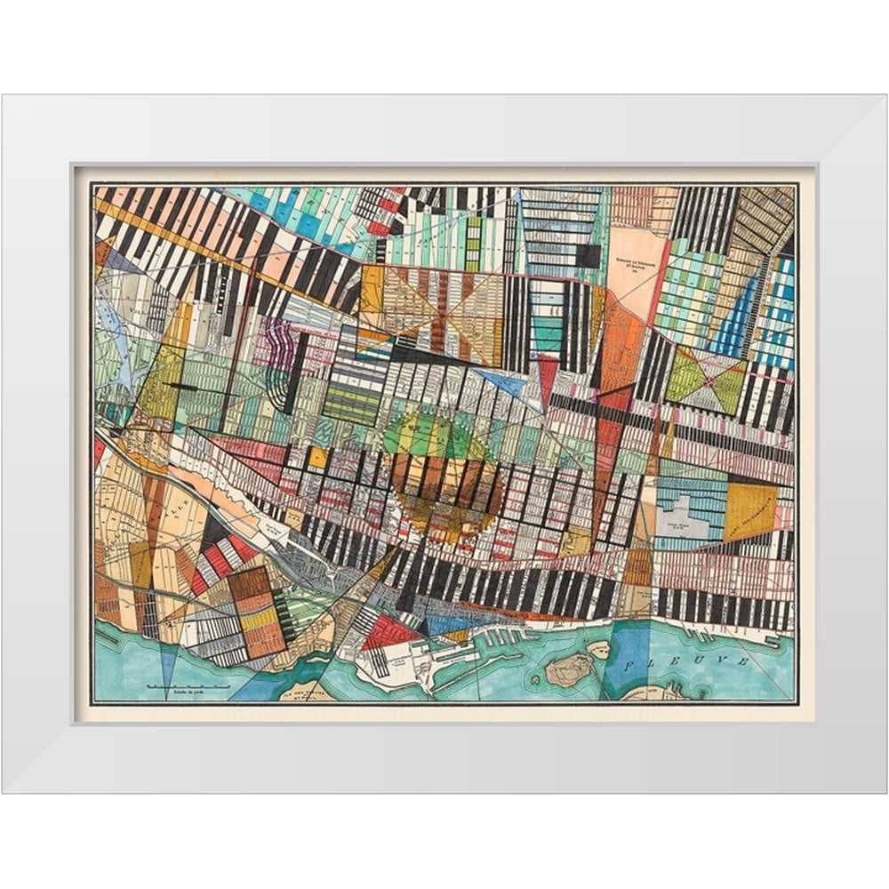 Galapon, Nikki 14x12 White Modern Wood Framed Museum Art Print Titled ...