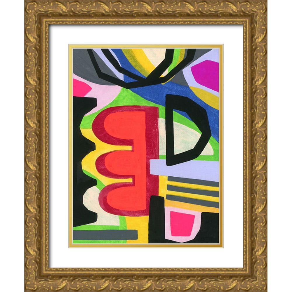 Galapon, Nikki 15x18 Gold Ornate Wood Framed with Double Matting Museum ...