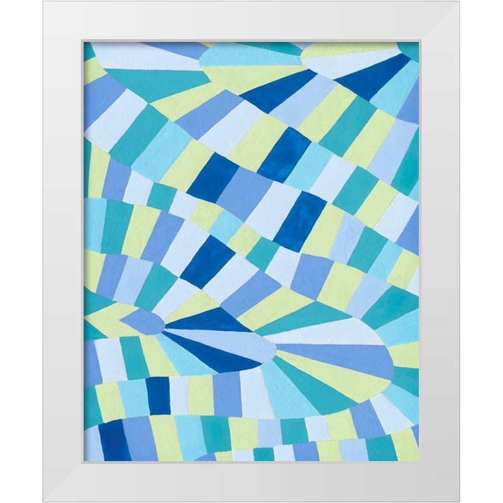 Galapon, Nikki 15x18 White Modern Wood Framed Museum Art Print Titled ...