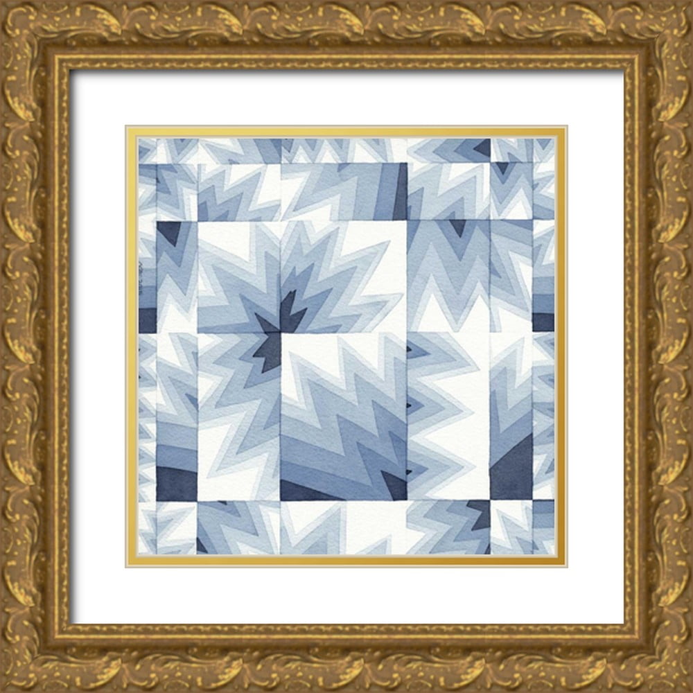Galapon, Nikki 20x20 Gold Ornate Wood Framed with Double Matting Museum Art Print Titled ...