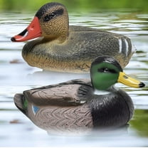 Realistic Mallard Duck Decoy Floating Pond Decor, Plastic Duck Model ...