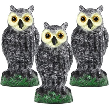 Navaris Crow Decoy - Fake Black Crow Decoy for Attracting Crows ...