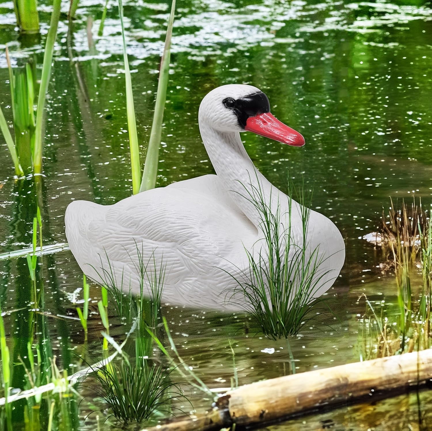 Galashield Swan Decoys for Geese Floating Swan Decoy for Pool, Pond ...