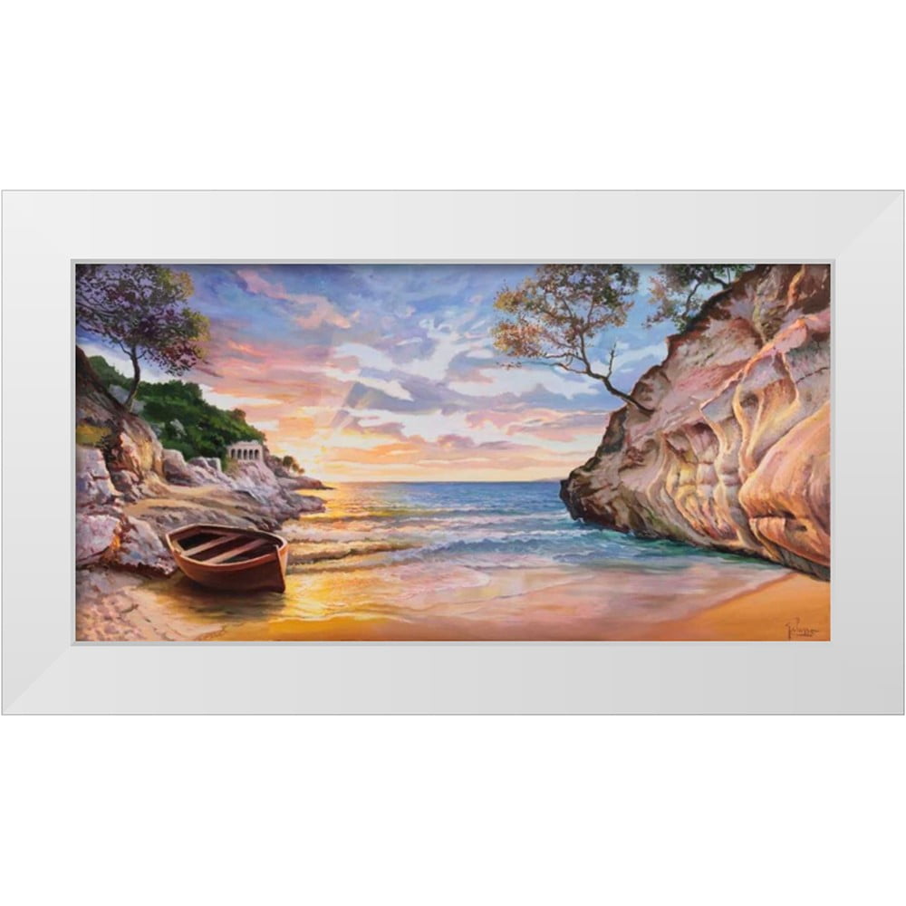 Galasso, Adriano 14x9 White Modern Wood Framed Museum Art Print Titled ...