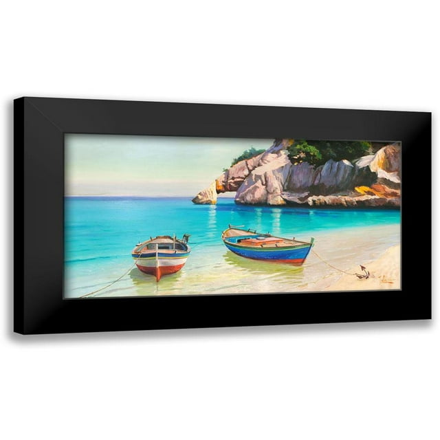 Galasso, Adriano 18x11 Black Modern Framed Museum Art Print Titled ...