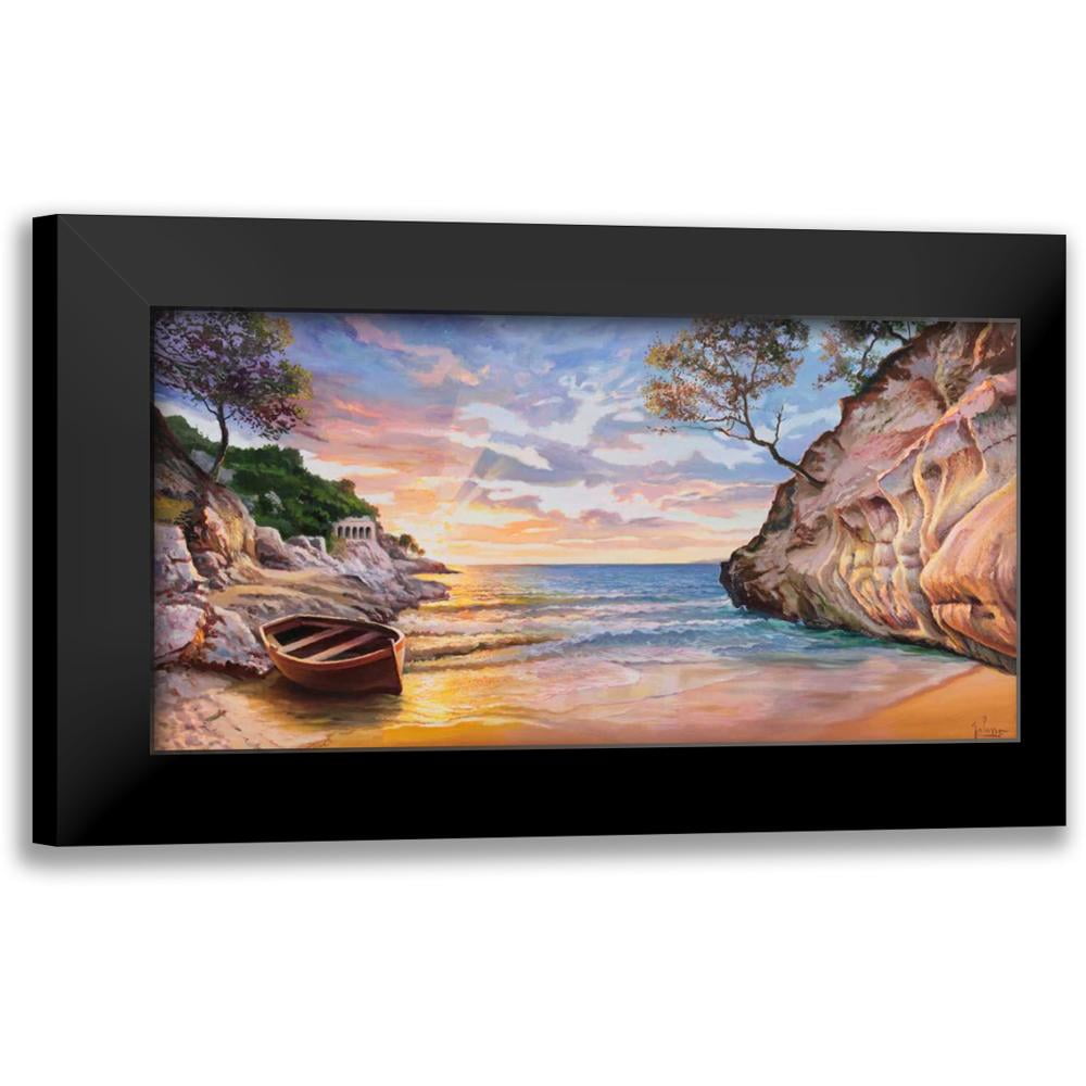 Galasso, Adriano 24x14 Black Modern Framed Museum Art Print Titled ...