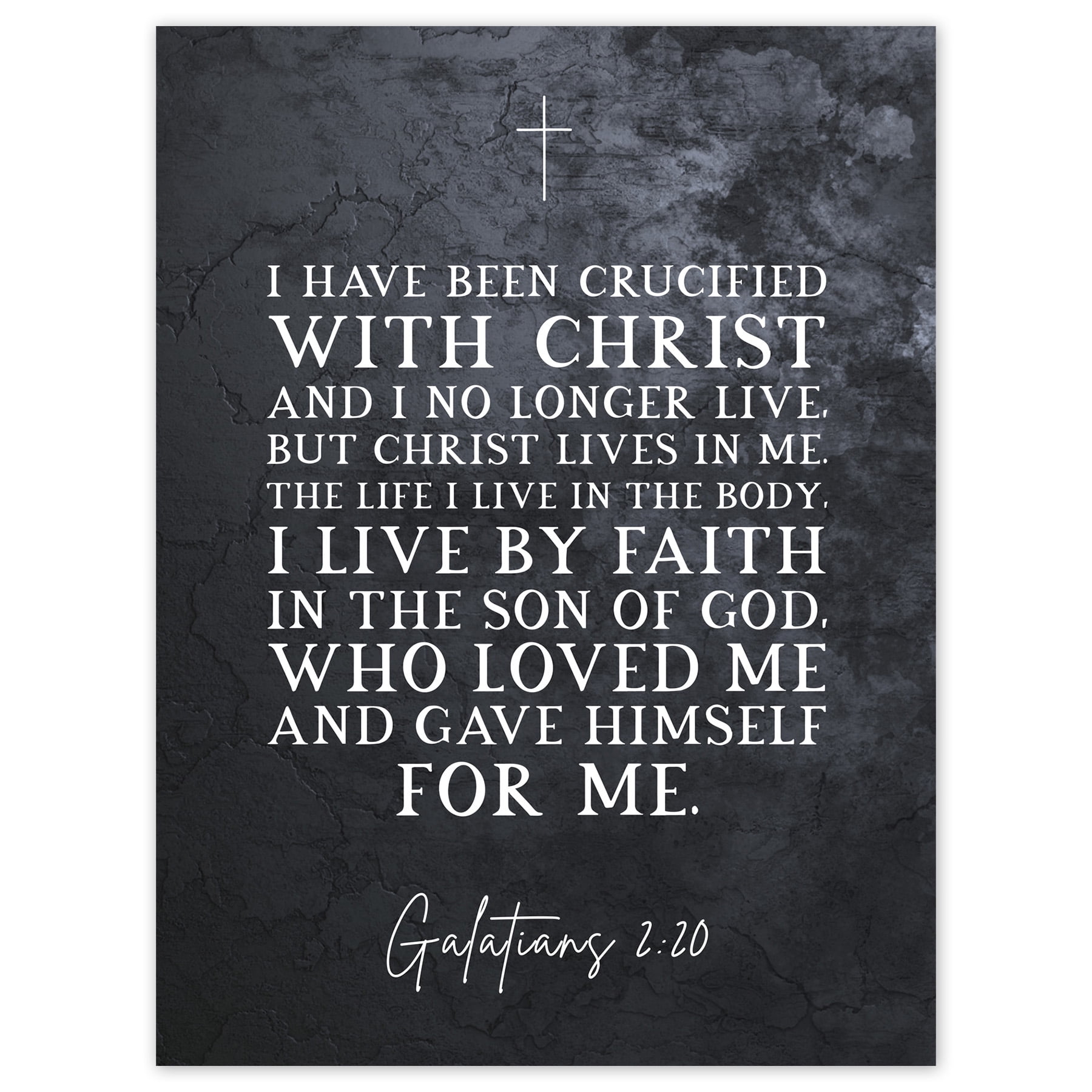 Galatians 2:20 Christ Lives in Me I live By Faith in the Son Of God ...