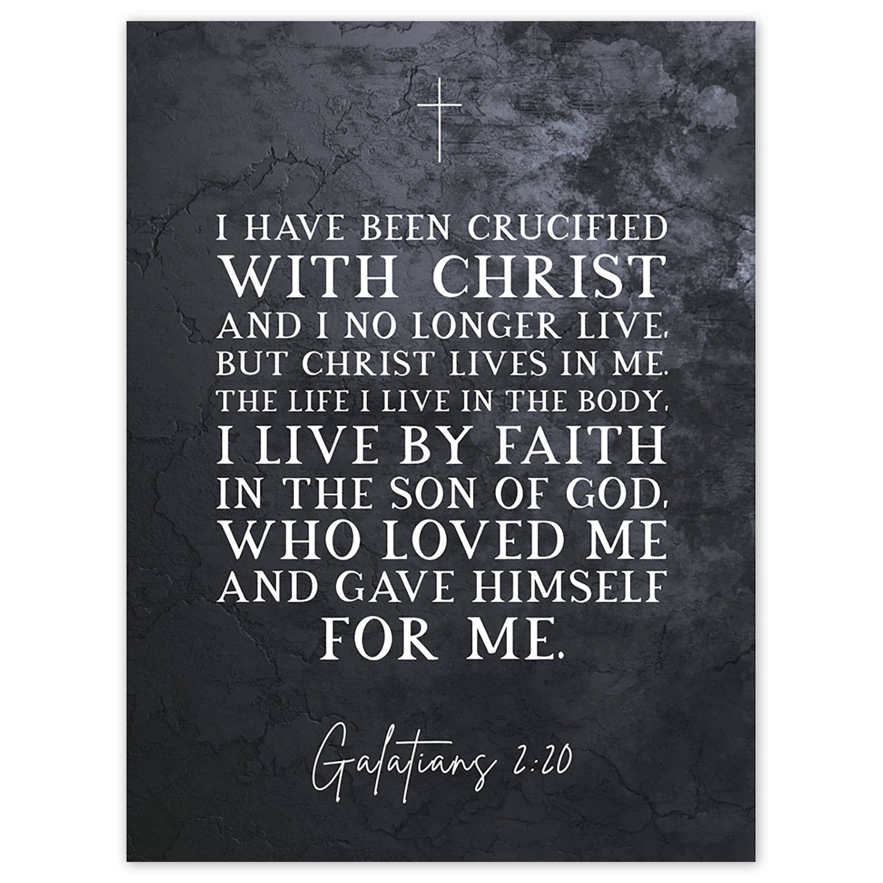 Galatians 2:20 Christ Lives in Me I live By Faith in the Son Of God ...