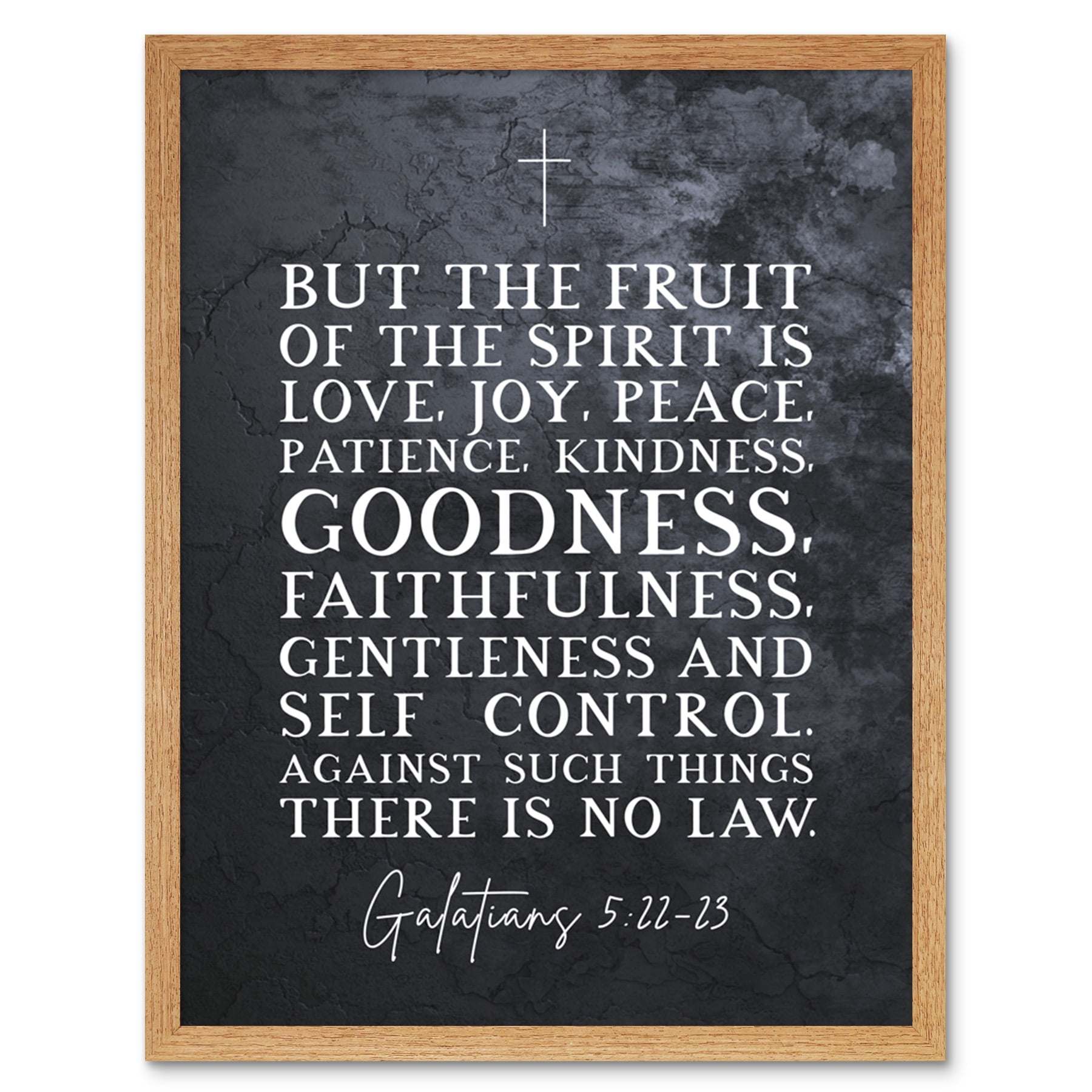 Galatians 5:22-23 The Fruit of the Spirit is Love Joy Peace Christian ...