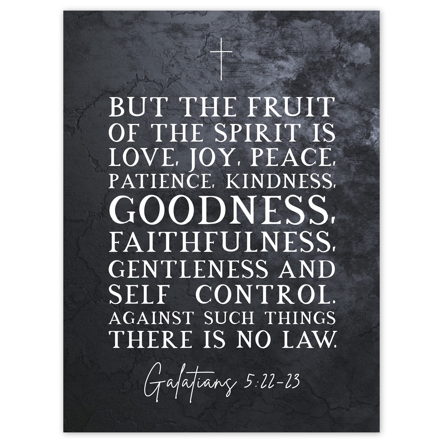 Galatians 5:22-23 The Fruit of the Spirit is Love Joy Peace Christian ...