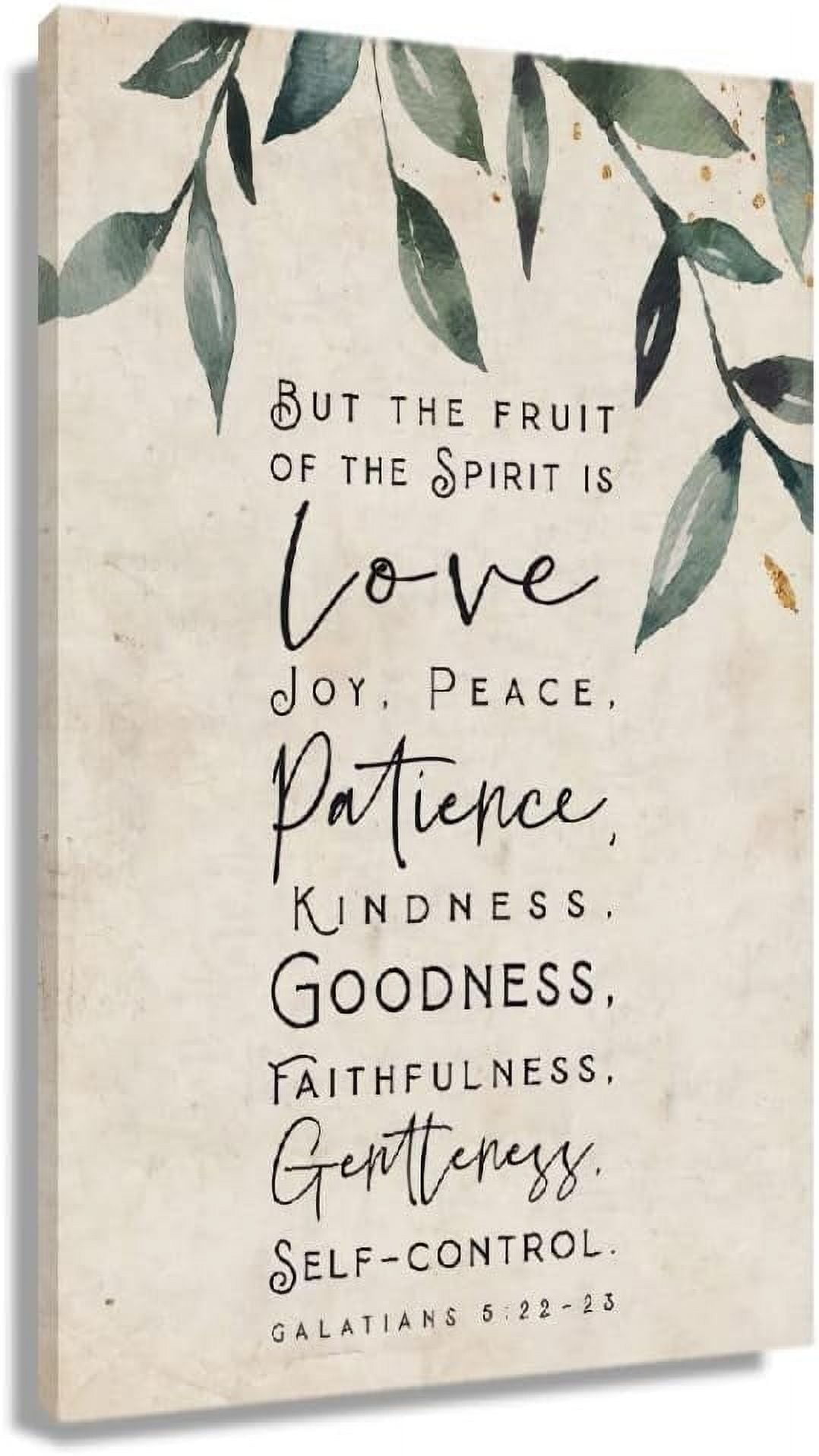 Galatians 5 22 Scripture Wall Art Fruit of The Spirit Bible Verse ...