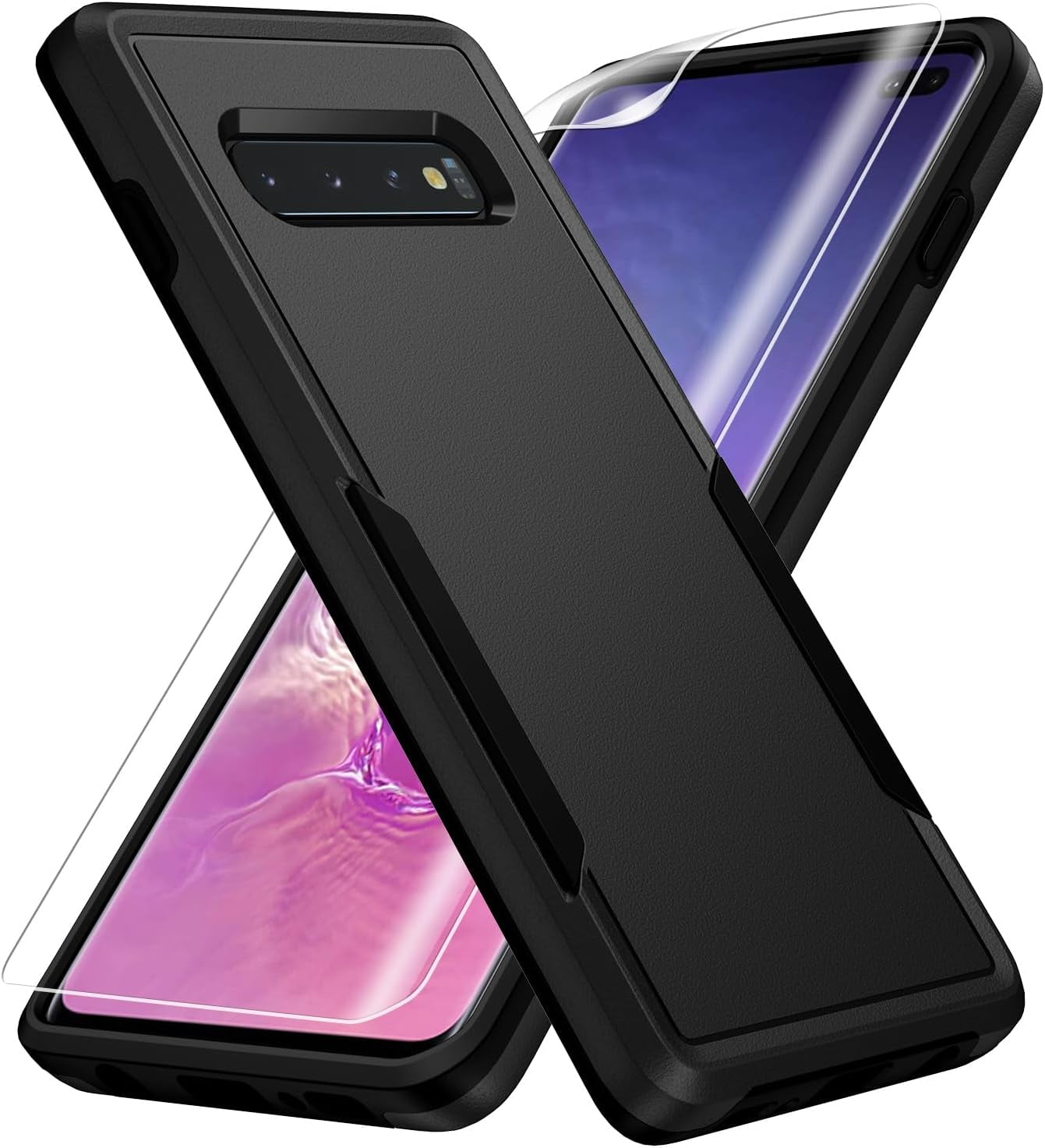 for Galax S10 Plus Case,Samsung Galaxy S10 Plus Case,with Screen ...