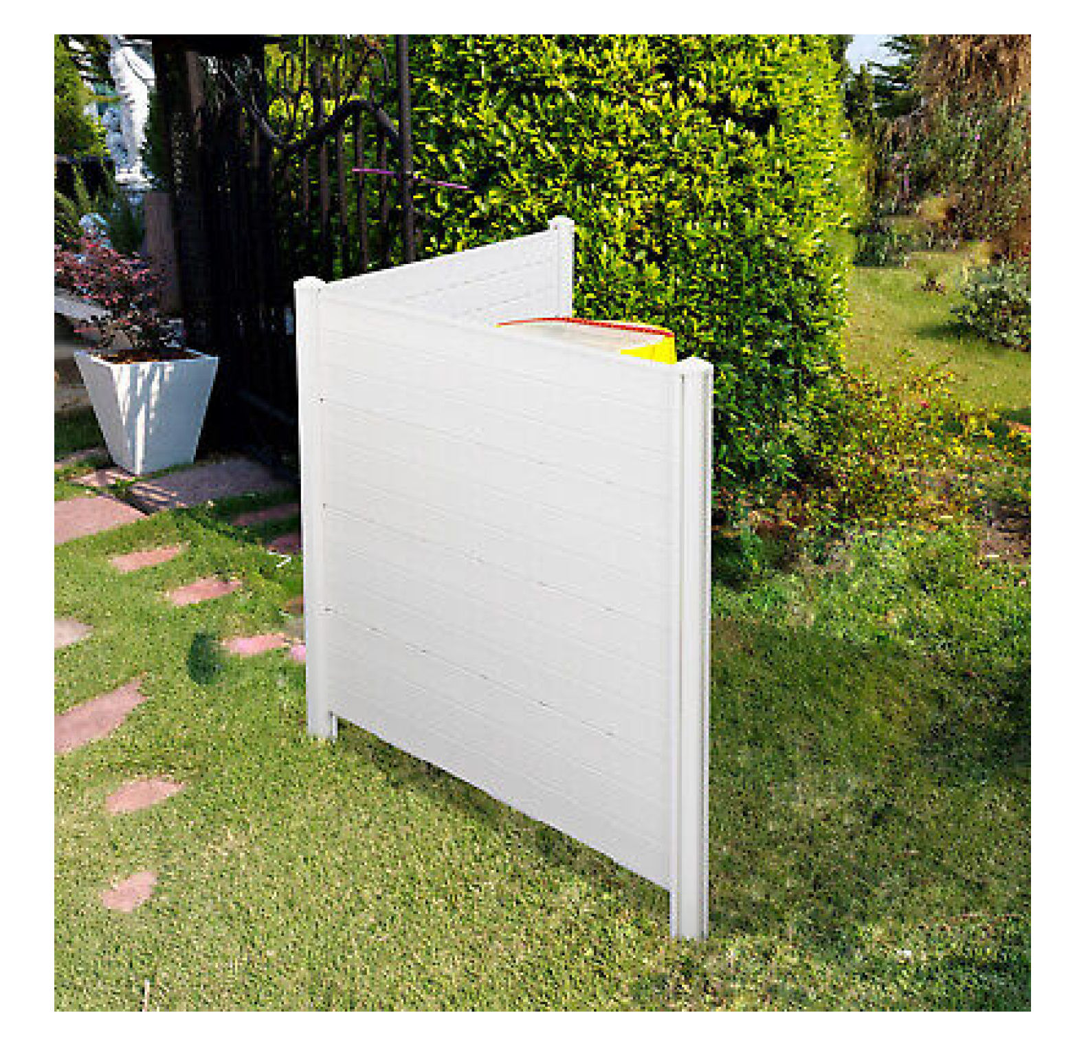 Galaxera 2-Pack Outdoor Privacy Screens Kit Vinyl 46" H x 47" W ...