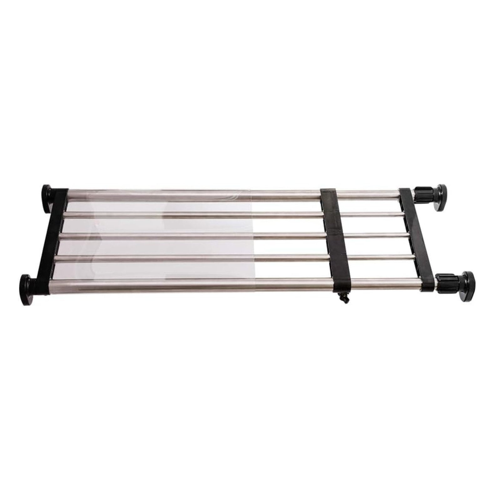 Galaxera Expandable Closet Shelf Tension Rod Clothes Hanger Adjustable ...