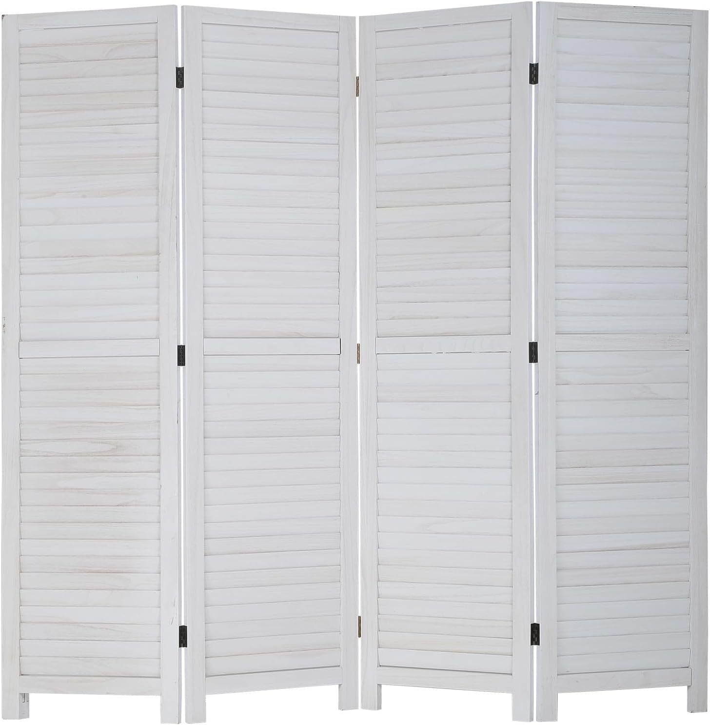 Galaxera Room Divider Wood Privacy Screen 5.75Ft Indoor Folding ...