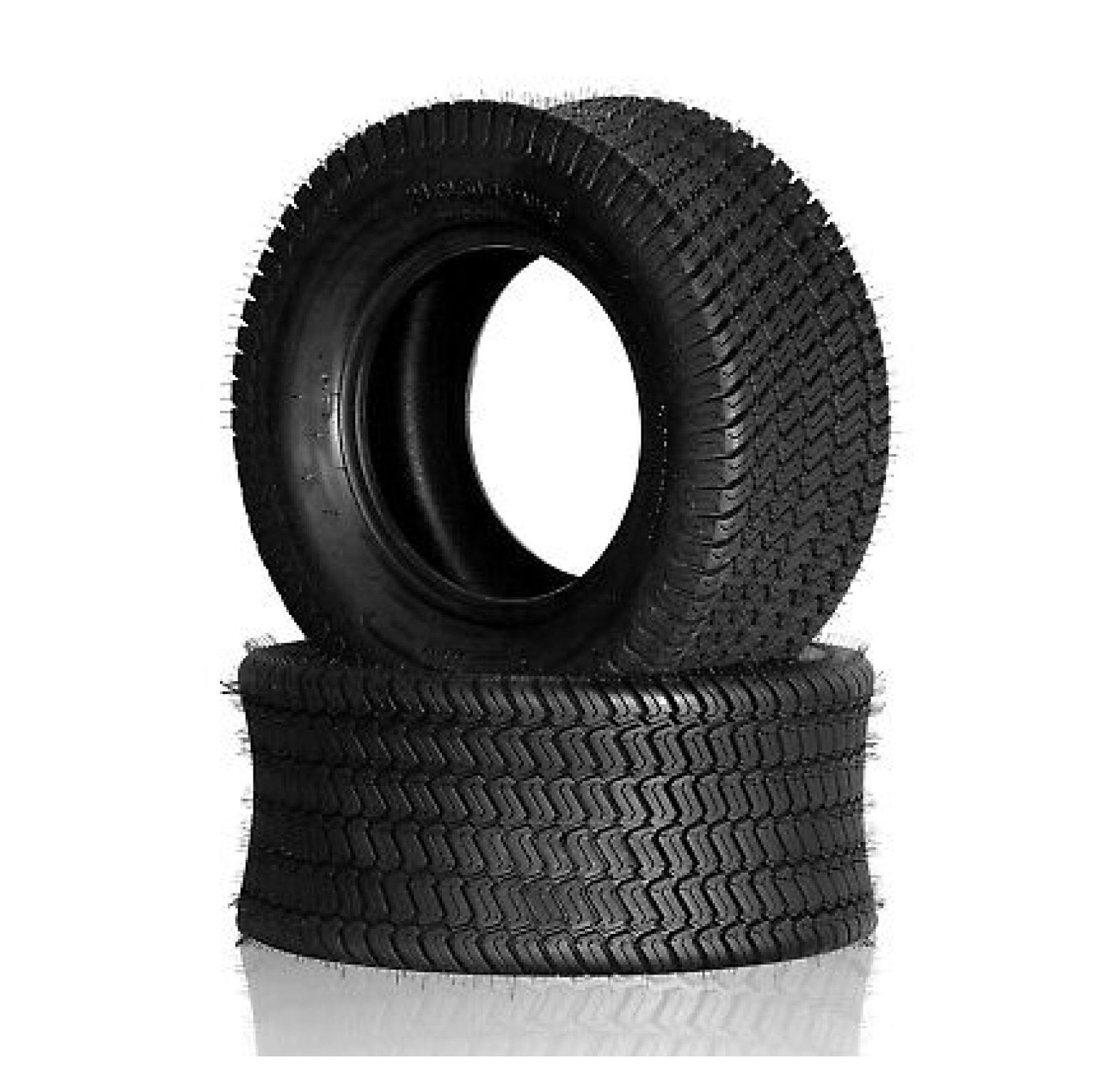 Galaxera Set of 2 24x9.50-12 Lawn Mower Tractor Turf Tires Heavy Duty 4 Ply Tubeless - Walmart.com