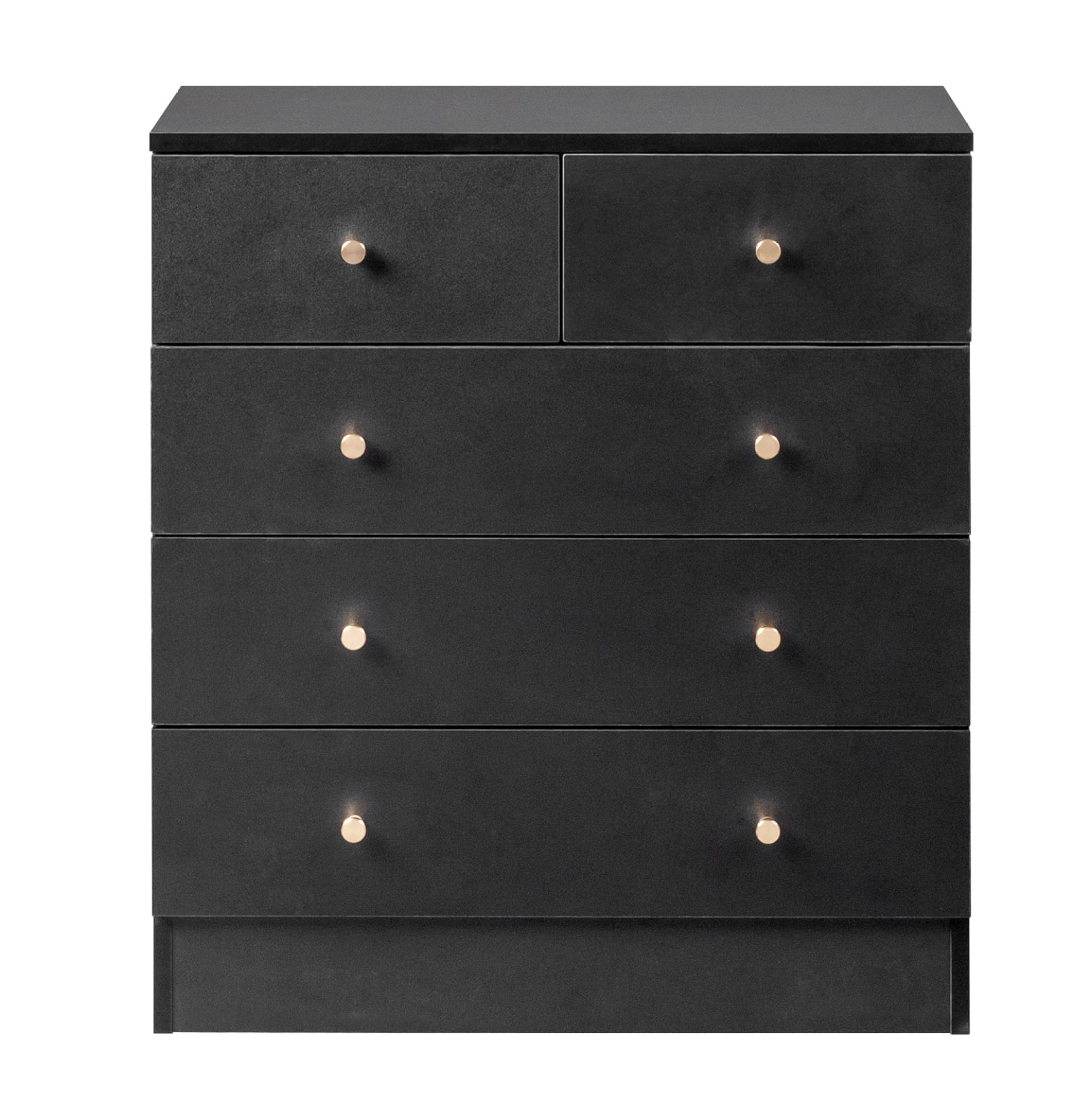 Galaxera Tall Nightstand 5 Drawer Mini Dresser Storage Cabinet Bedroom ...