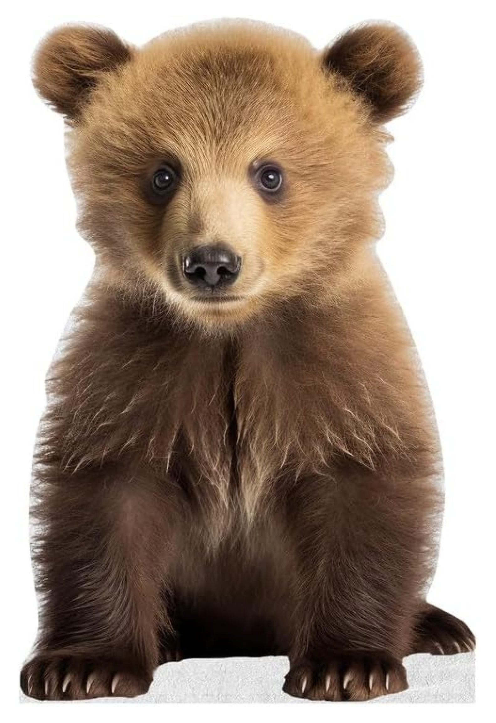 Galaxera Young Bear - Life Size Cardboard Cutout Standup People with ...